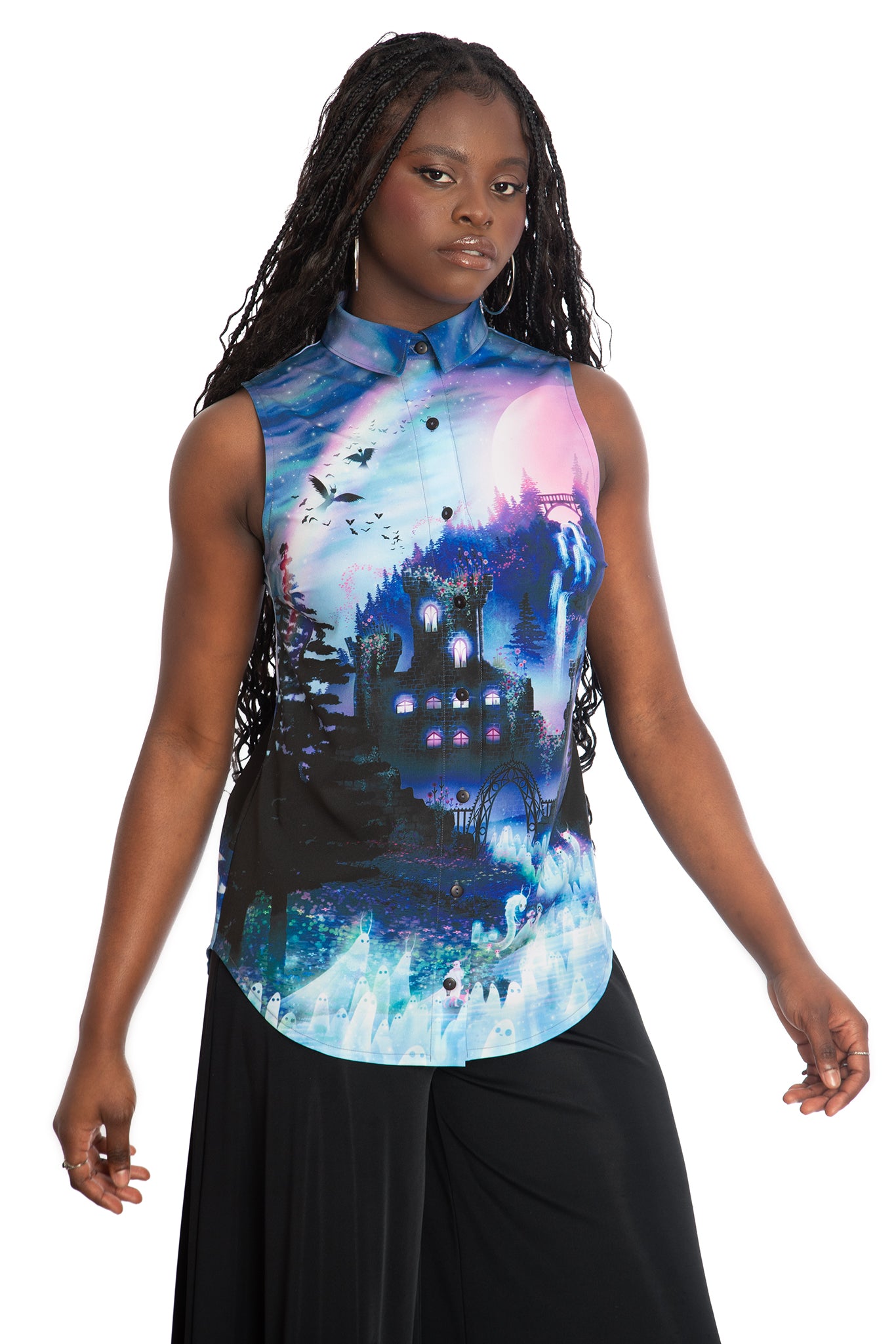 Looming Castle Business Time Shirt - Limited – BlackMilk Clothing