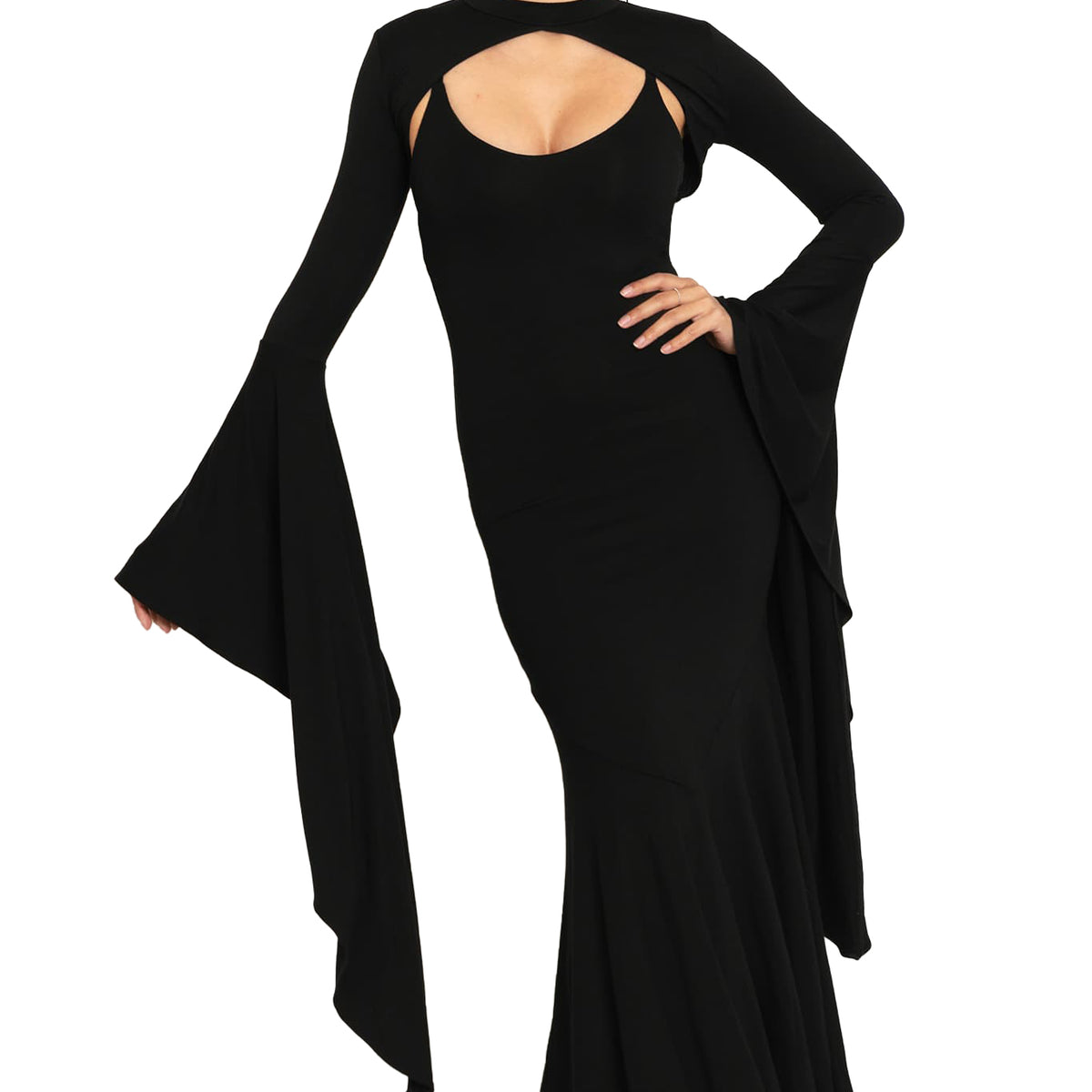 Mrs Addams Dress – BlackMilk Clothing