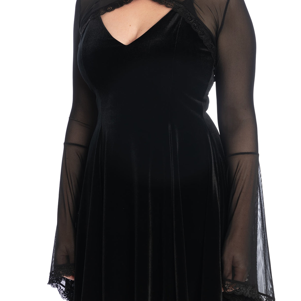 Mrs Addams Sheer Shrug - Limited – BlackMilk Clothing