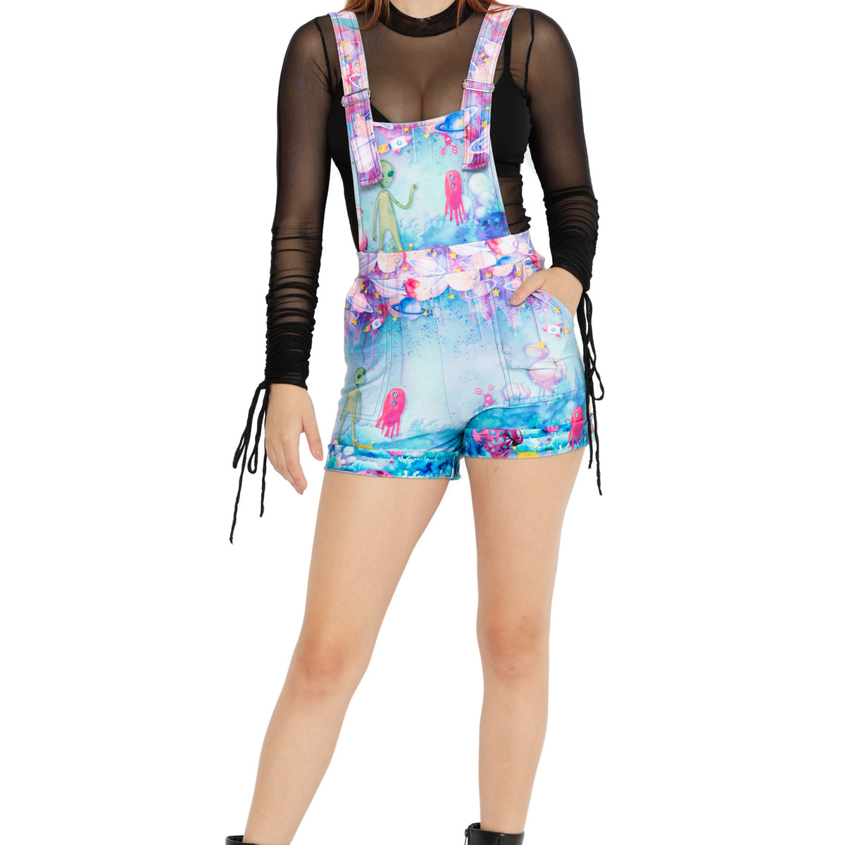 No Probe-lems Short Overalls - Limited – BlackMilk Clothing