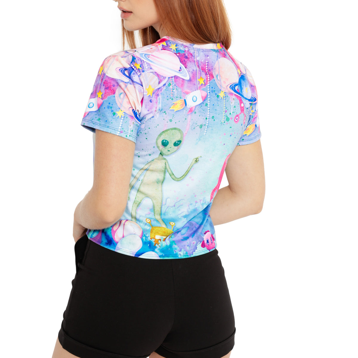 No Probe-lems Tie Front Tee - Limited – BlackMilk Clothing