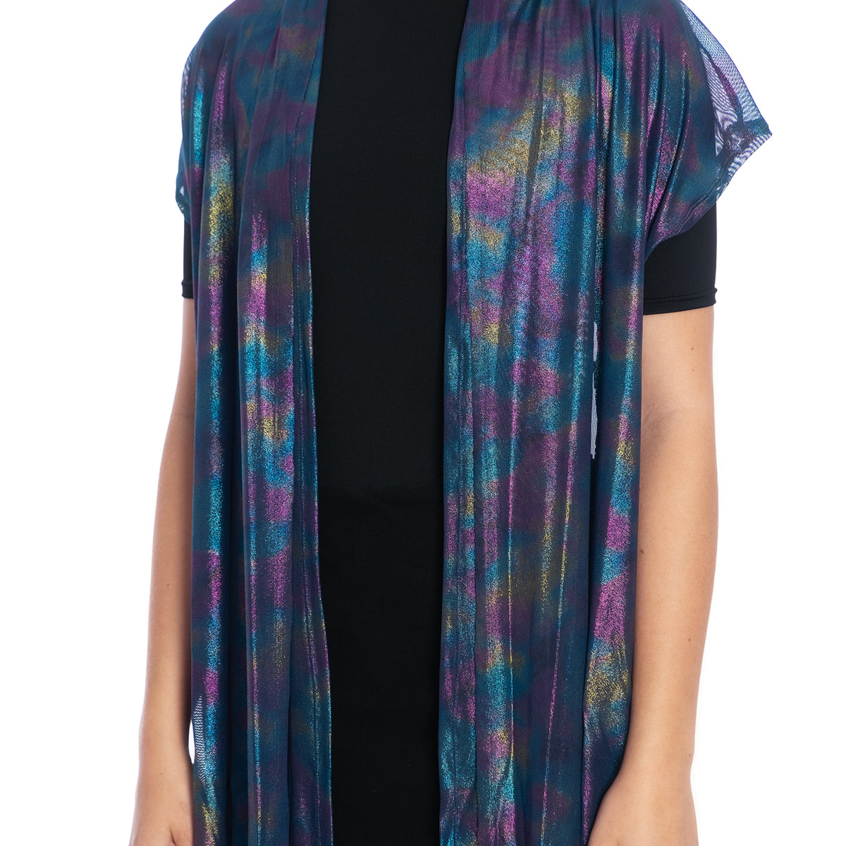 Ocean Gleam Sleeveless Wrap Robe - Limited – BlackMilk Clothing