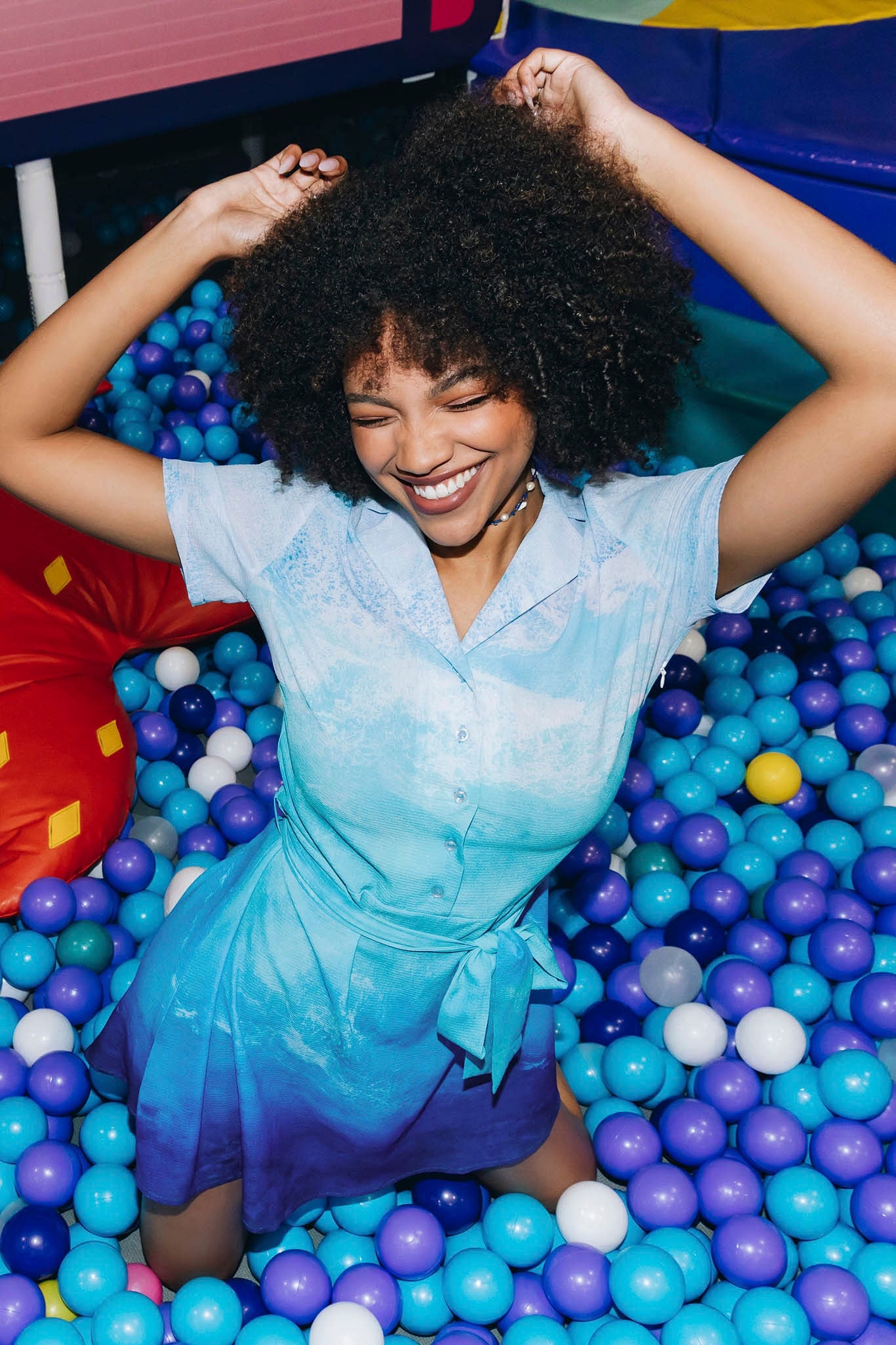 Ocean Waves Shirt Dress - Limited – BlackMilk Clothing