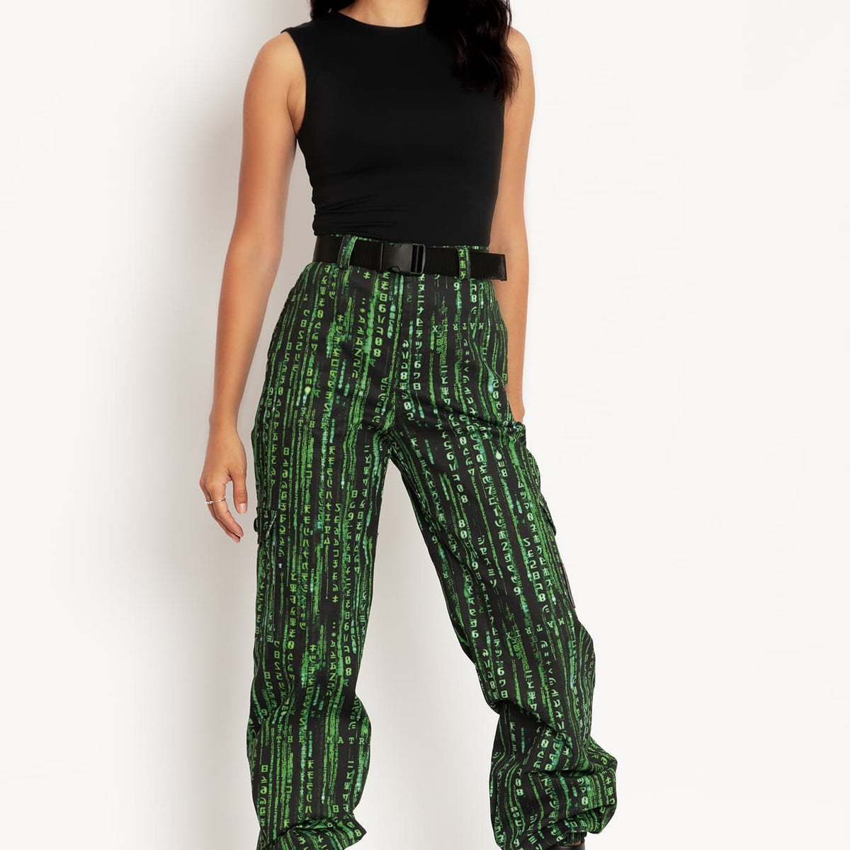 Matrix Code Cargo Pants - Limited – BlackMilk Clothing