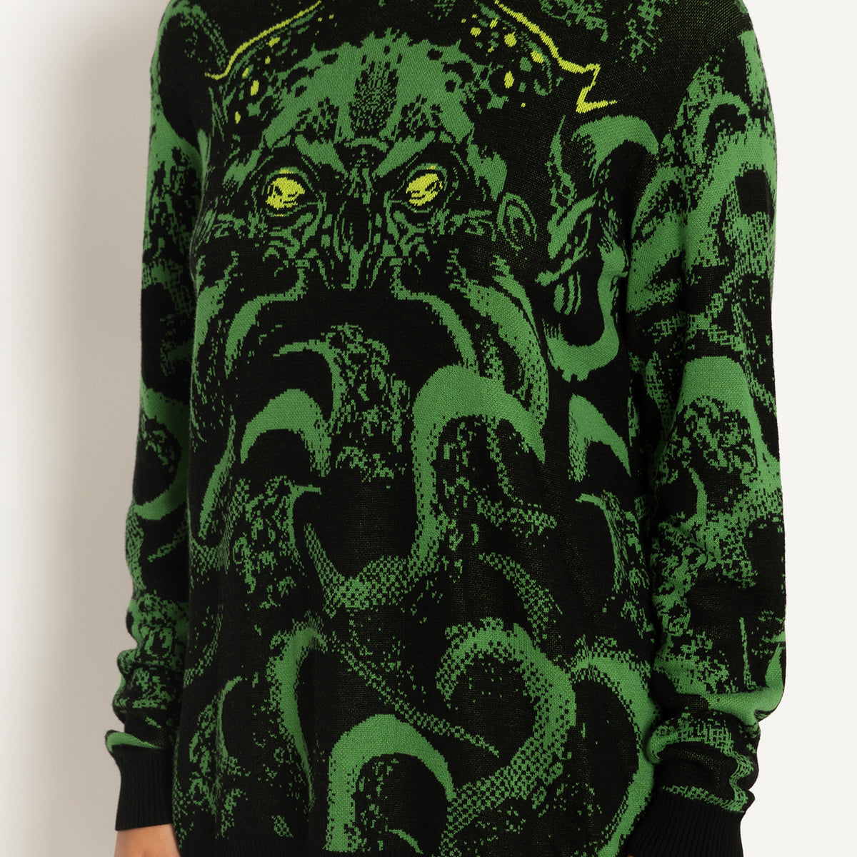 Cthulhu Oversized Knit Sweater - Limited – BlackMilk Clothing