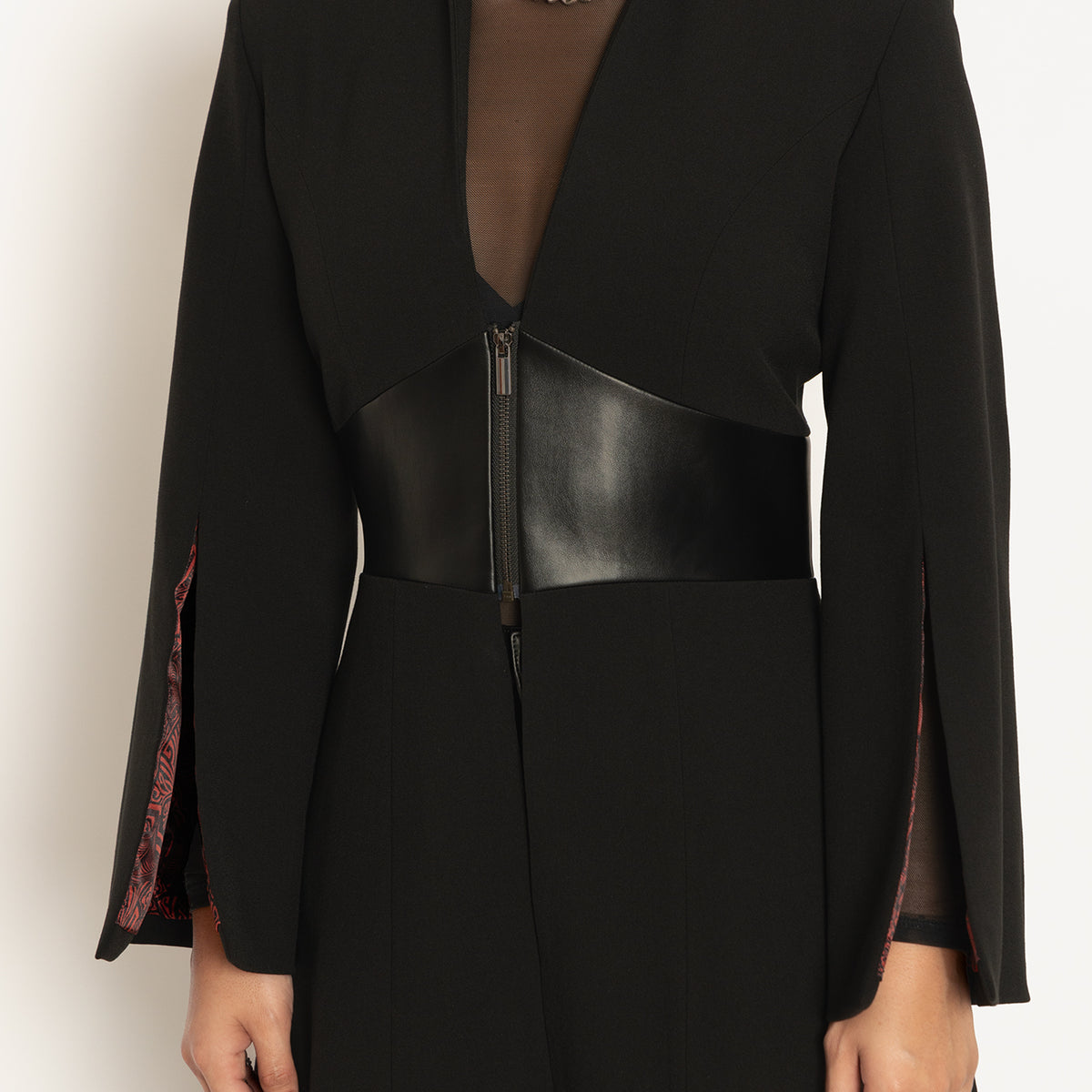 Black Cursed Bats Corset Trench Coat - Limited – BlackMilk Clothing