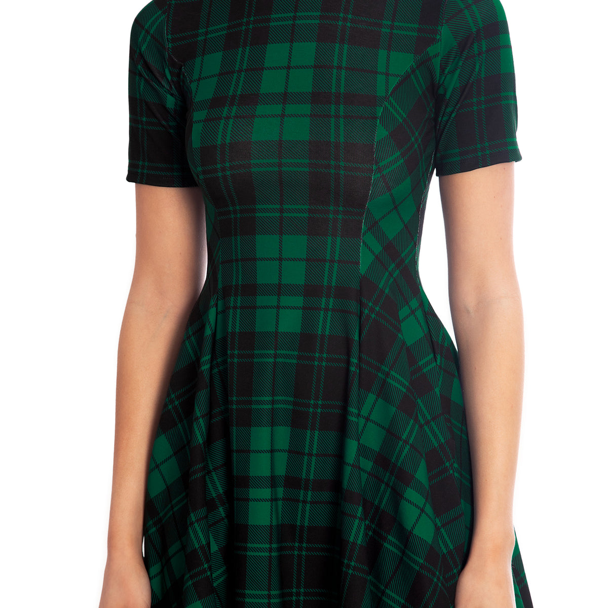 Tartan Pine Evil Tee Dress – BlackMilk Clothing