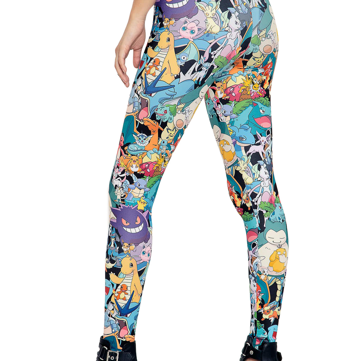 Pokémon All-Stars High Waisted Matte Finish Leggings – BlackMilk Clothing