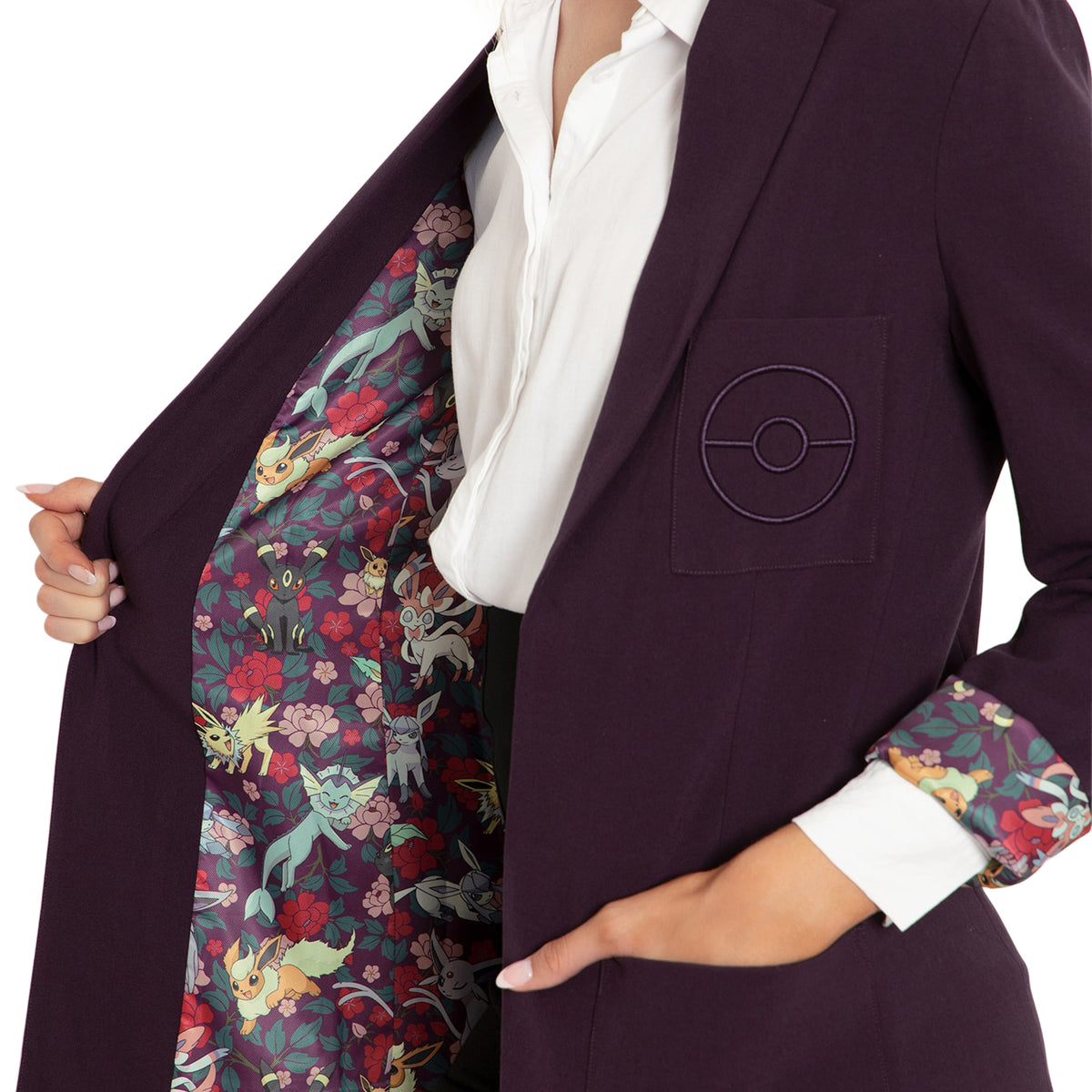 Eevee Evolution Floral Blazer – BlackMilk Clothing