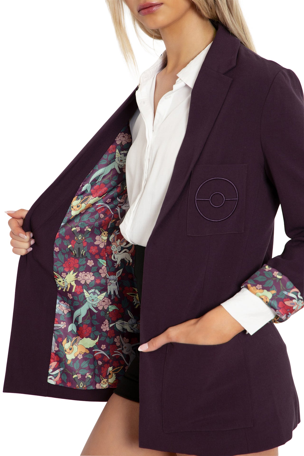 Eevee Evolution Floral Blazer – BlackMilk Clothing