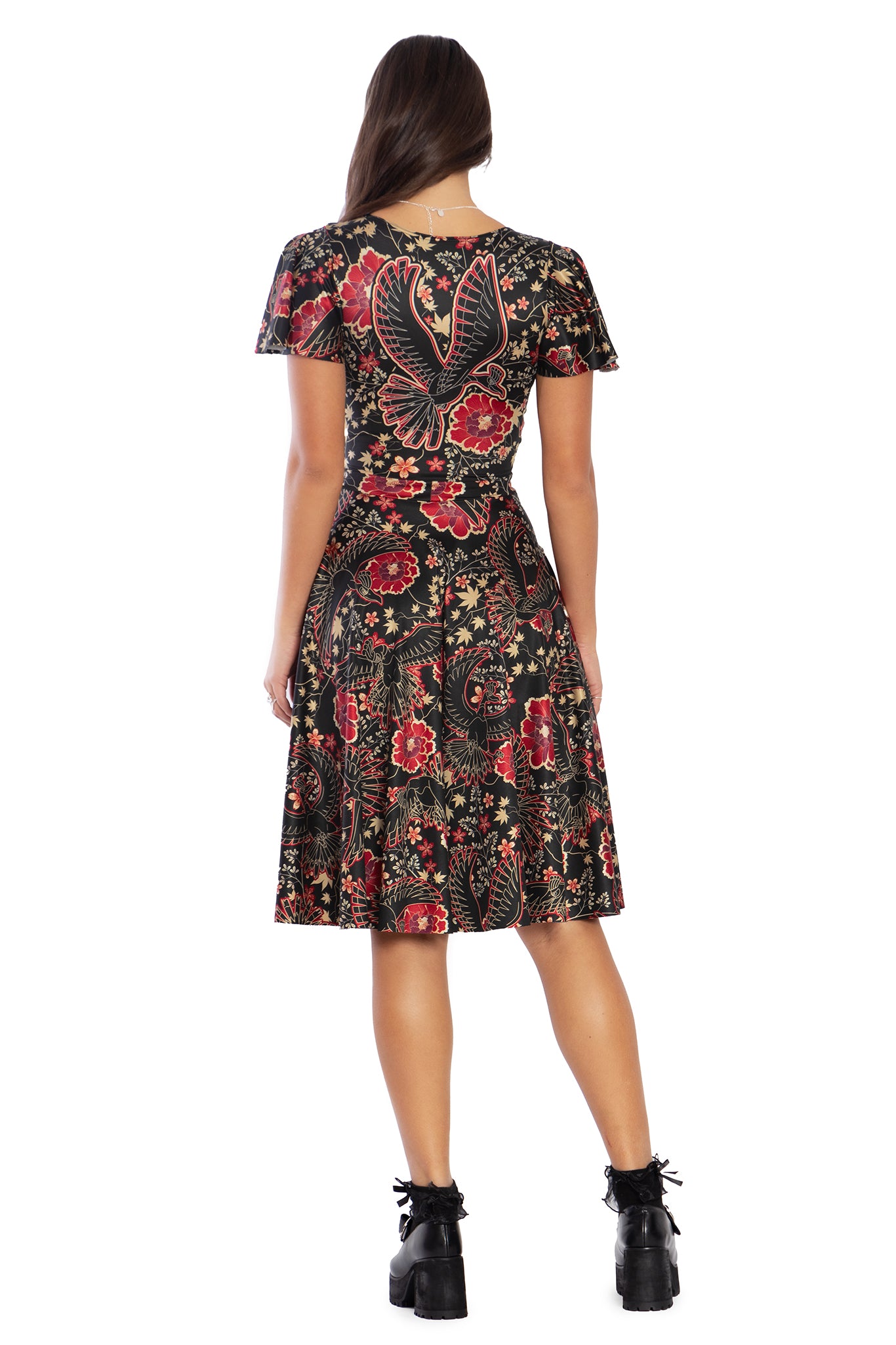 Ho-Oh Wallpaper Rio Midi Dress – BlackMilk Clothing