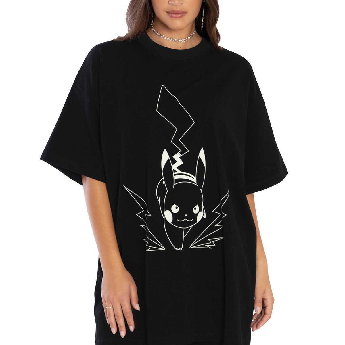 Pikachu Electricity Giant Tee – BlackMilk Clothing