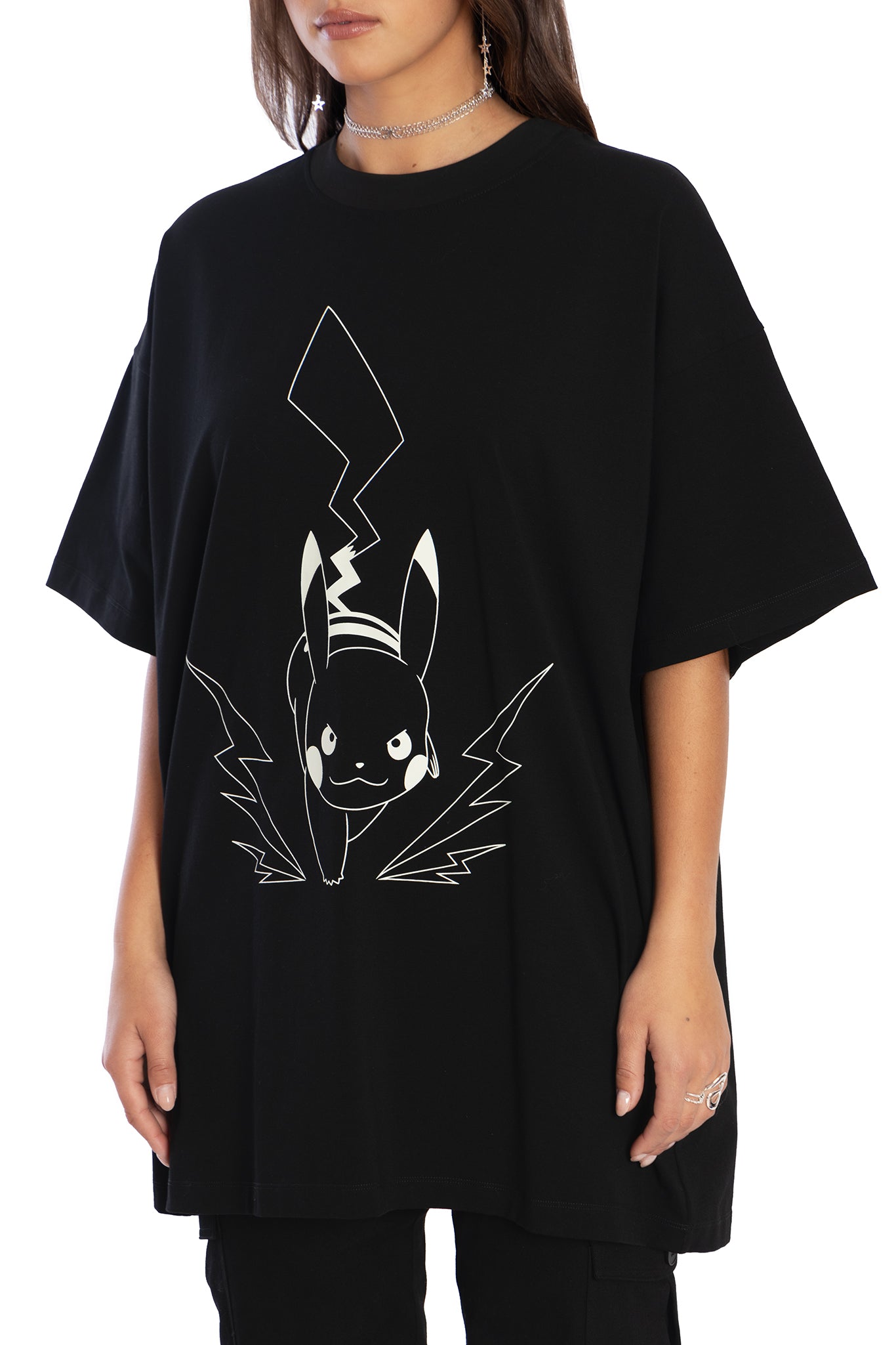 Pikachu Electricity Giant Tee – BlackMilk Clothing