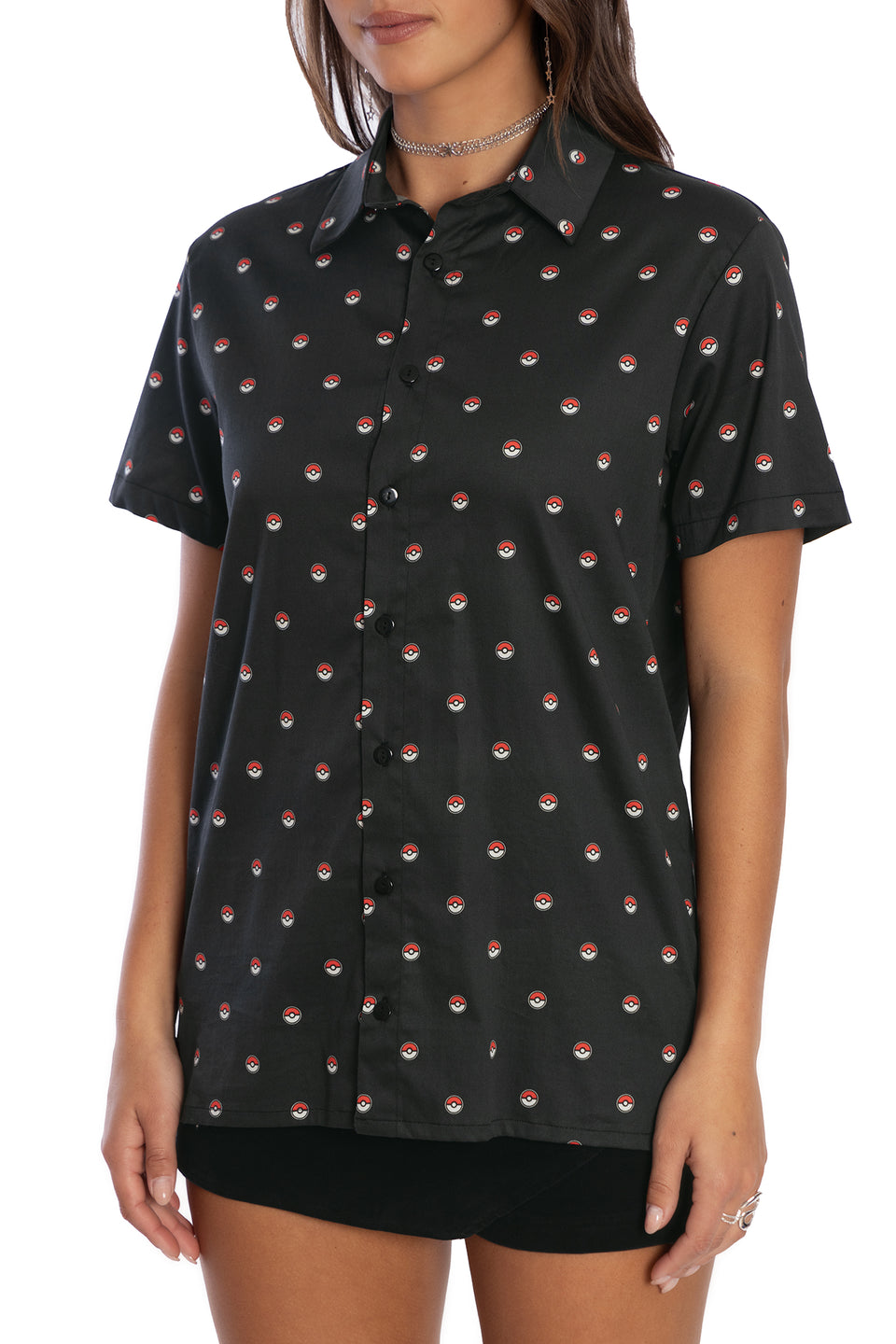 Poké Ball Boyfriend Shirt - Limited – BlackMilk Clothing