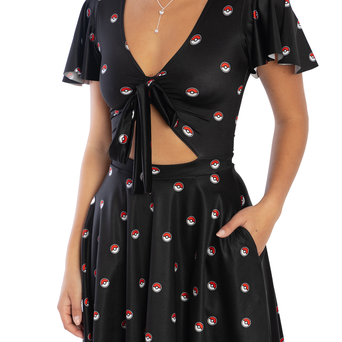 Poké Ball Rio Skater Dress - Limited – BlackMilk Clothing