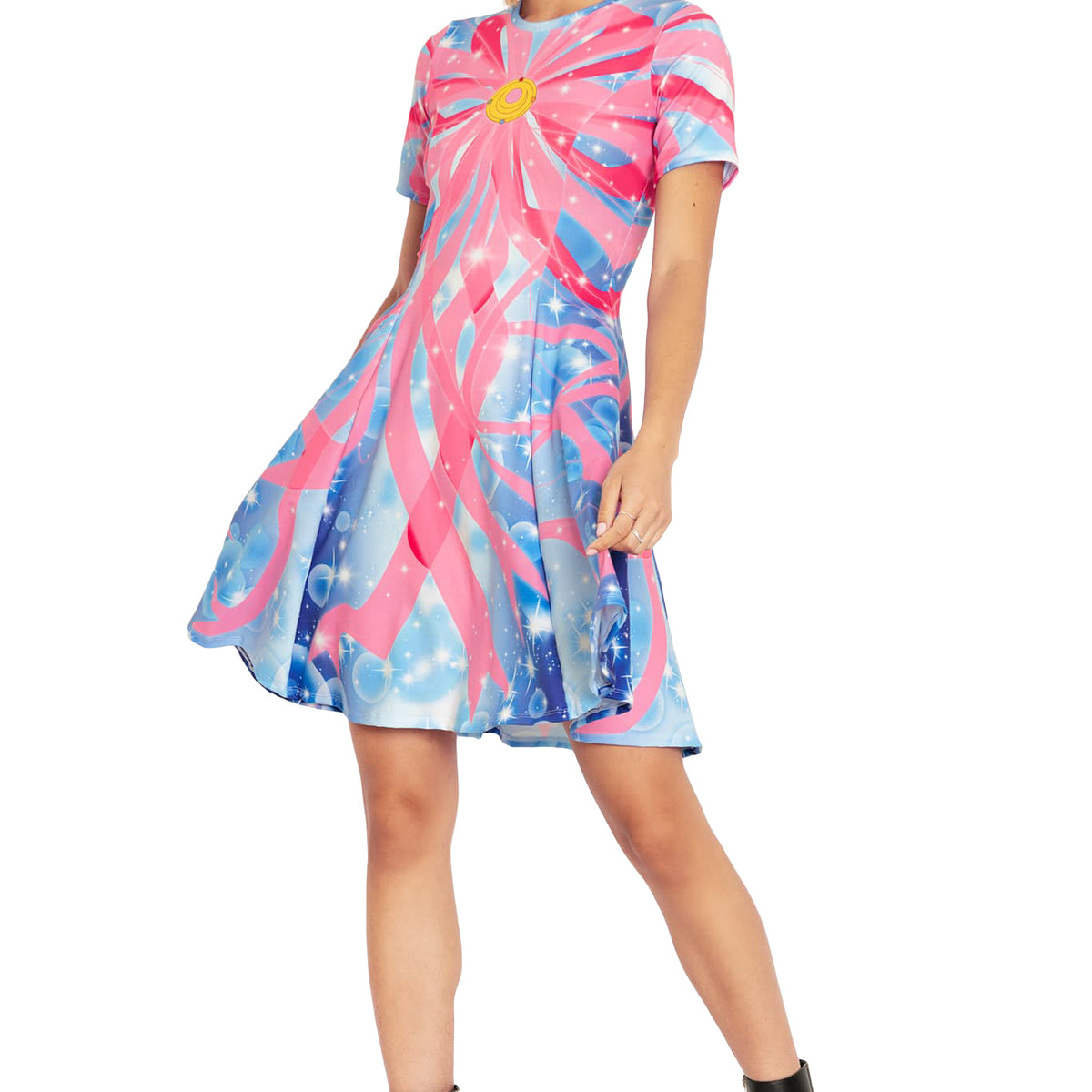 Ribbon Transformation Longline Evil Tee Dress - Limited – BlackMilk ...