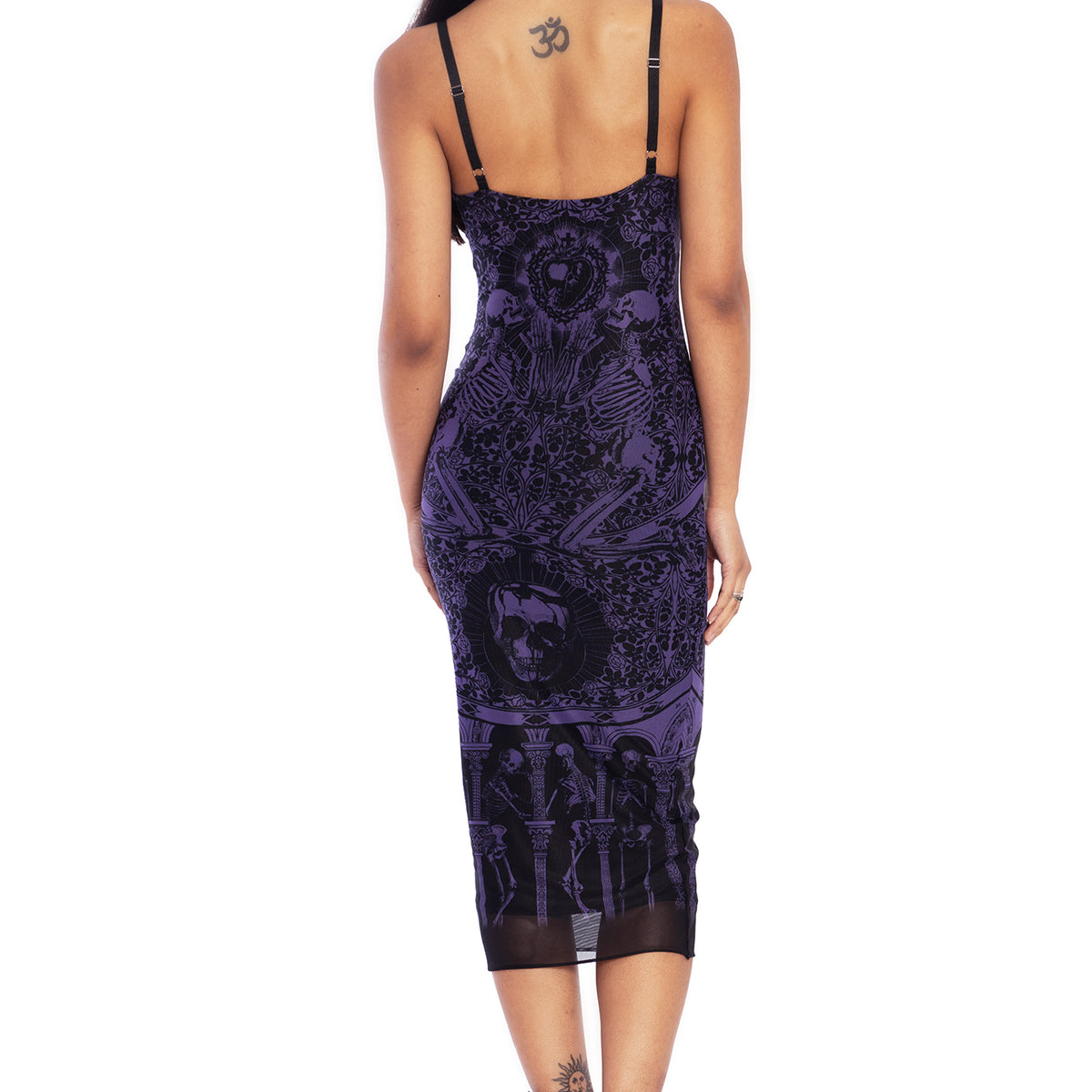 Blood Sacrifice Purple Sheer Bodycon Slip Dress - Limited – BlackMilk ...