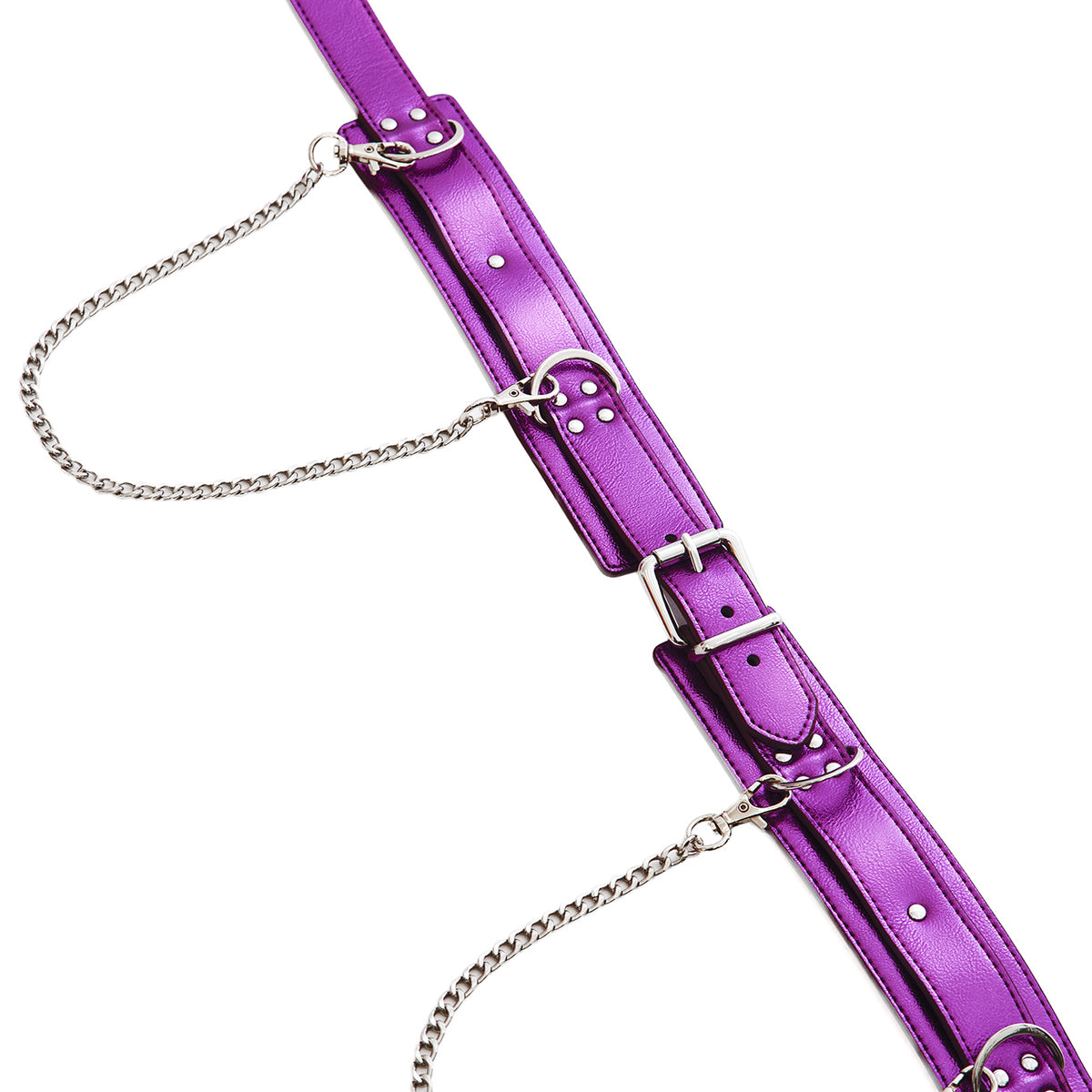 Purple Pearl Chained Up Belt - Limited – BlackMilk Clothing
