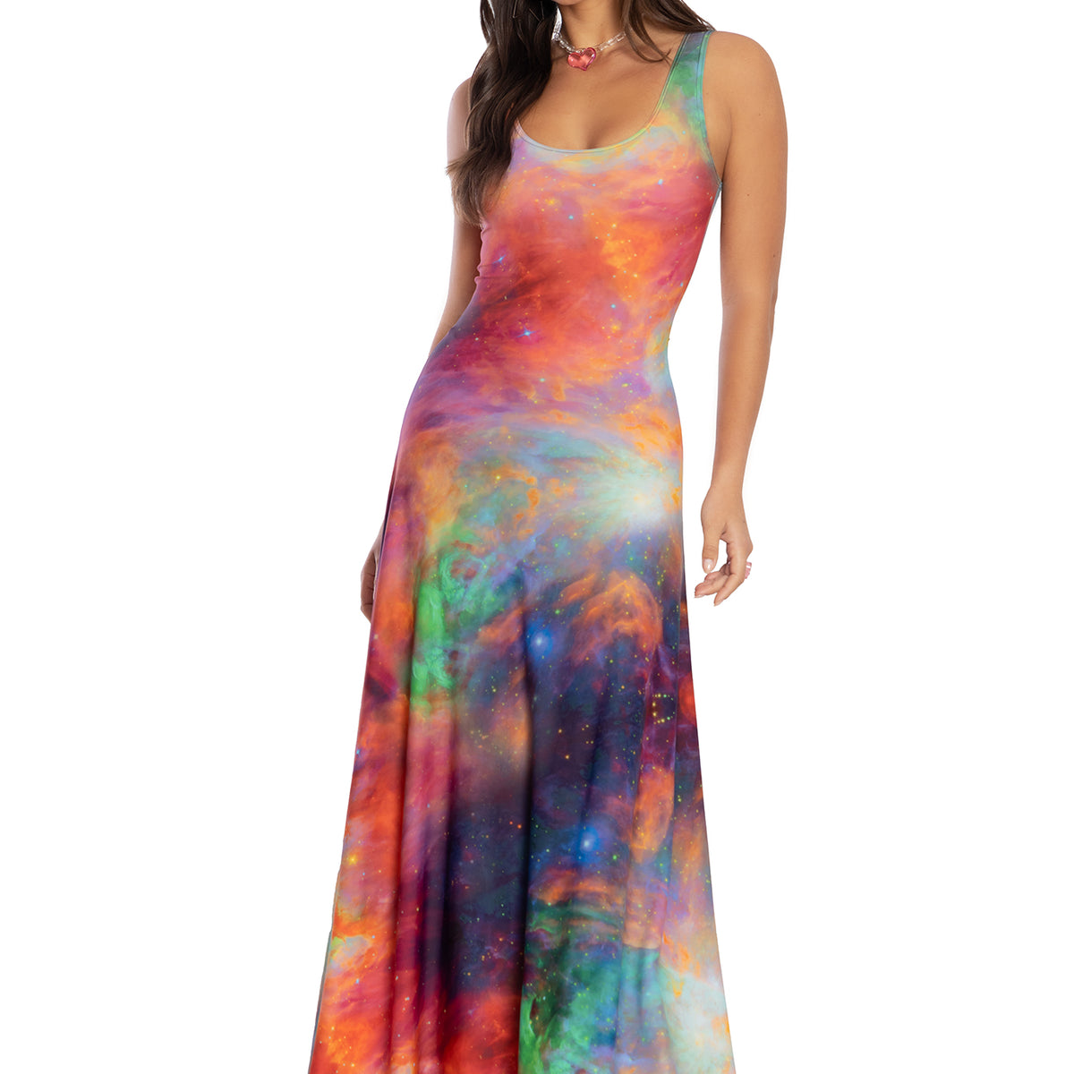 Galaxy Rainbow Maxi Dress - Limited – BlackMilk Clothing