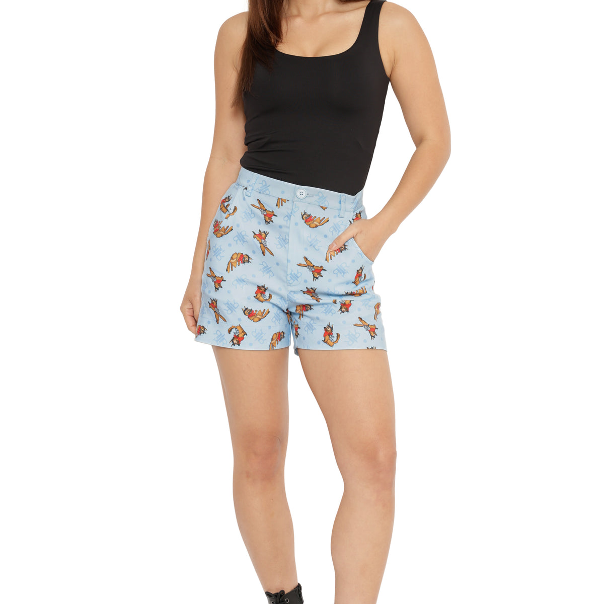 Red Rocket Station Shorts - Limited – BlackMilk Clothing