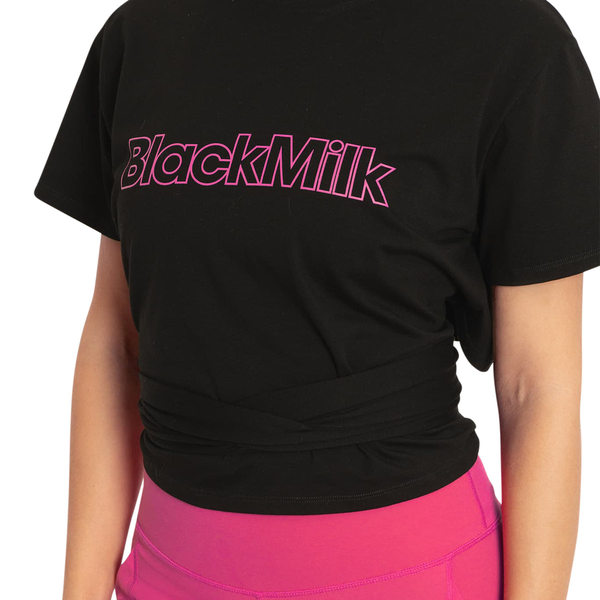 Reppin' It Tie Back Tee - Limited – BlackMilk Clothing