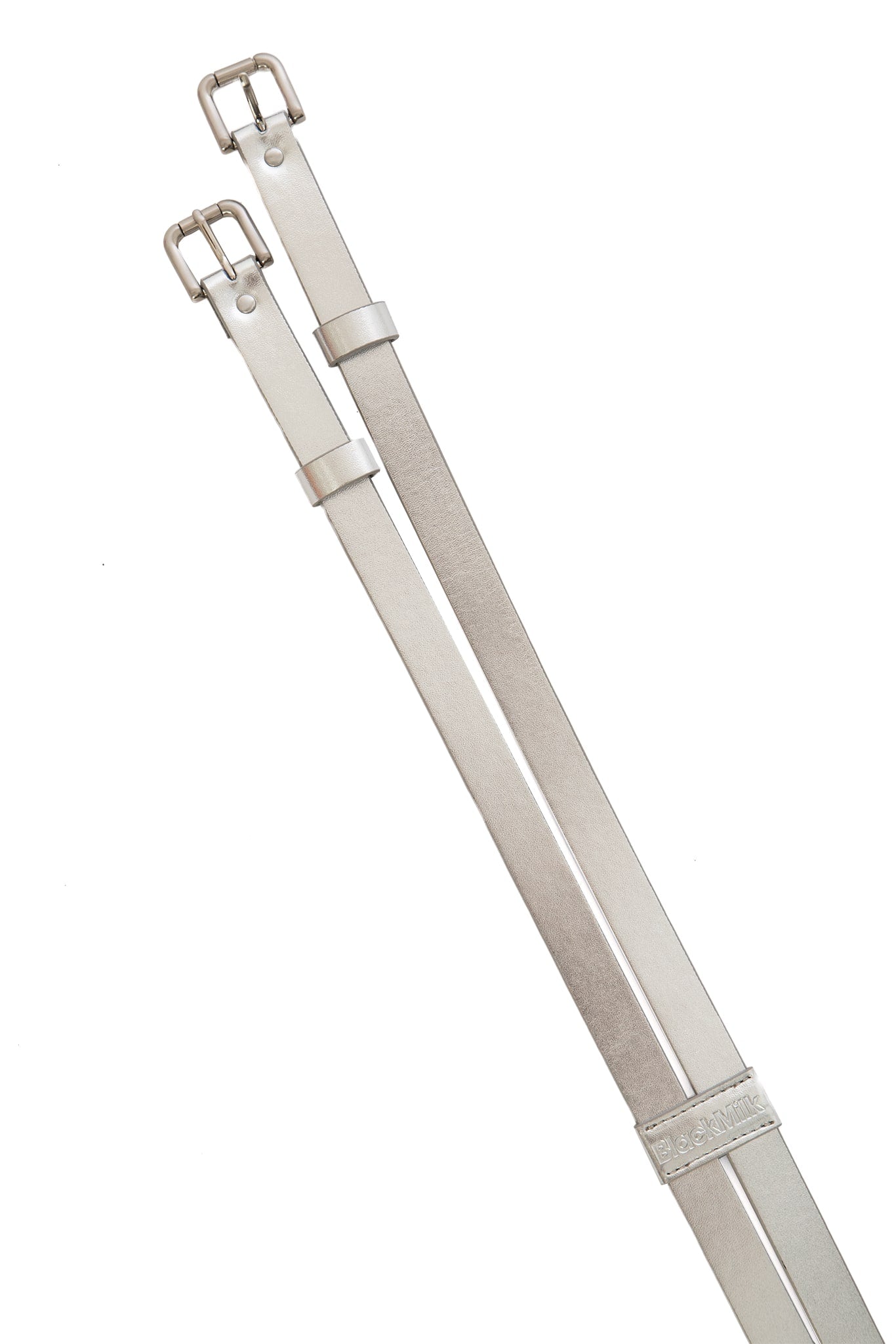 Silver Doubled Up Belt - Limited – BlackMilk Clothing