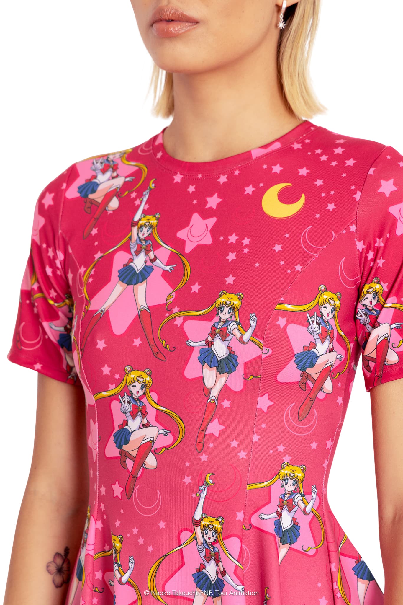 Sailor Moon Evil Tee Dress - Limited – BlackMilk Clothing