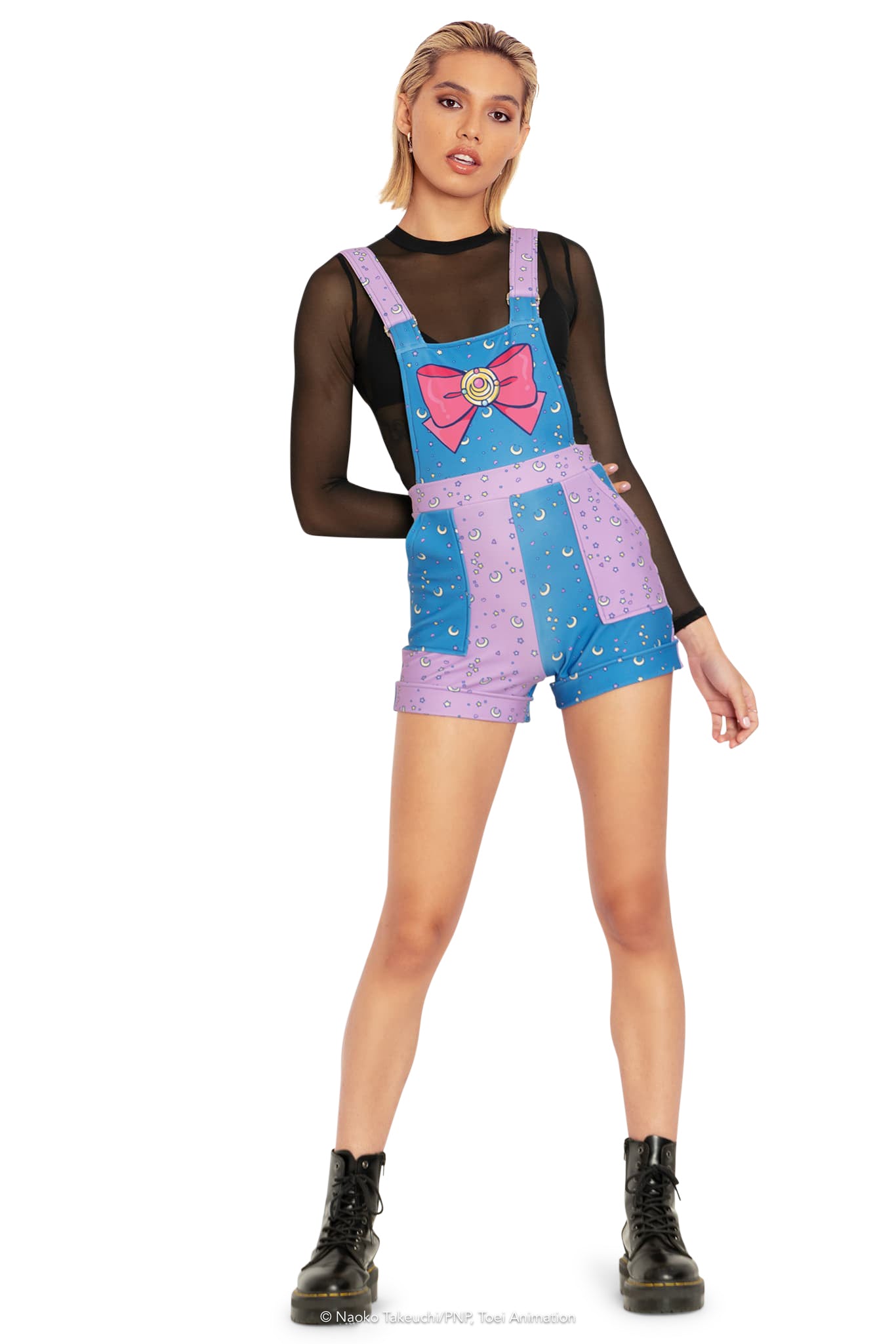 Sailor Moon Pastel Short Overalls - Limited – BlackMilk Clothing