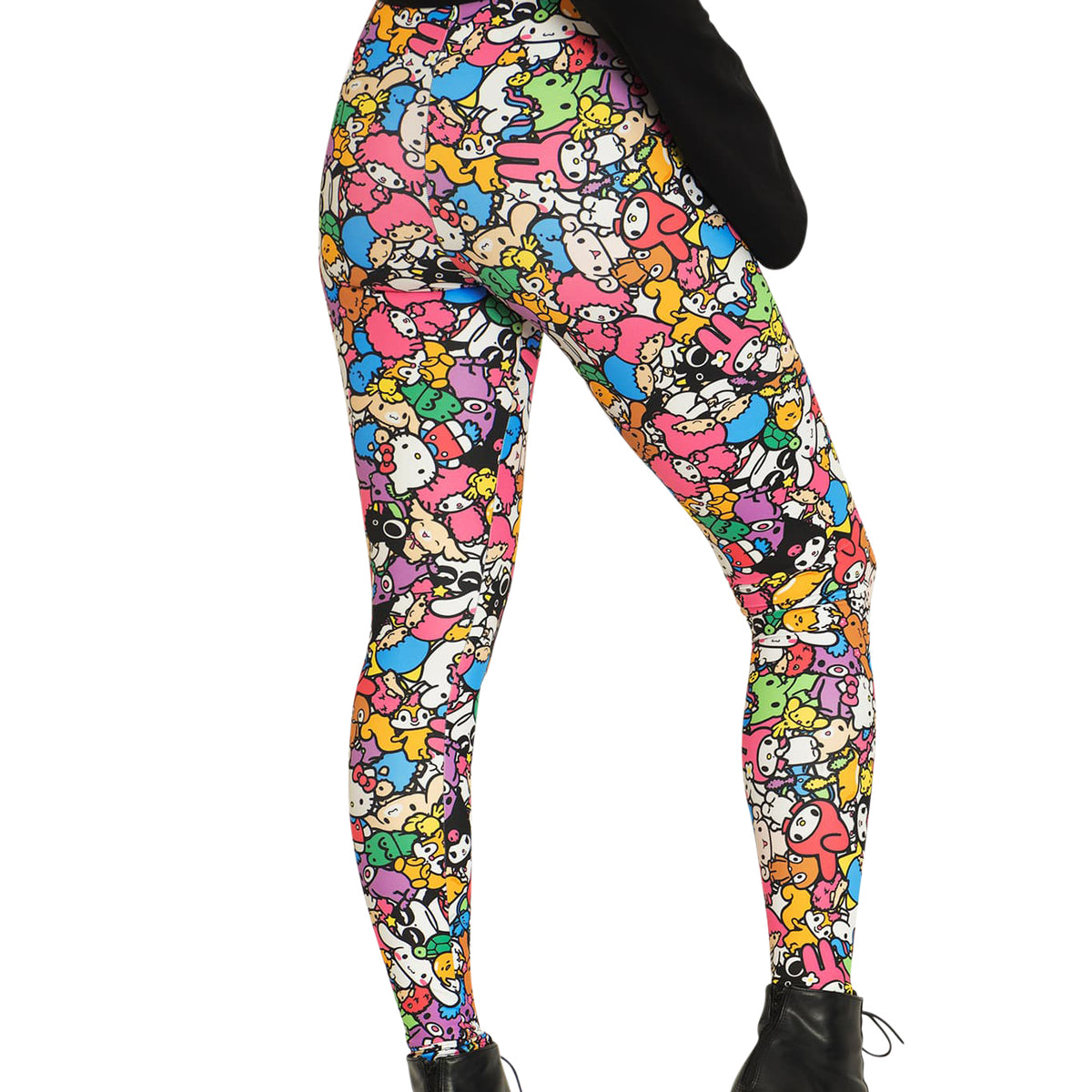 Sanrio All Stars High Waisted Matte Finish Leggings - Limited ...