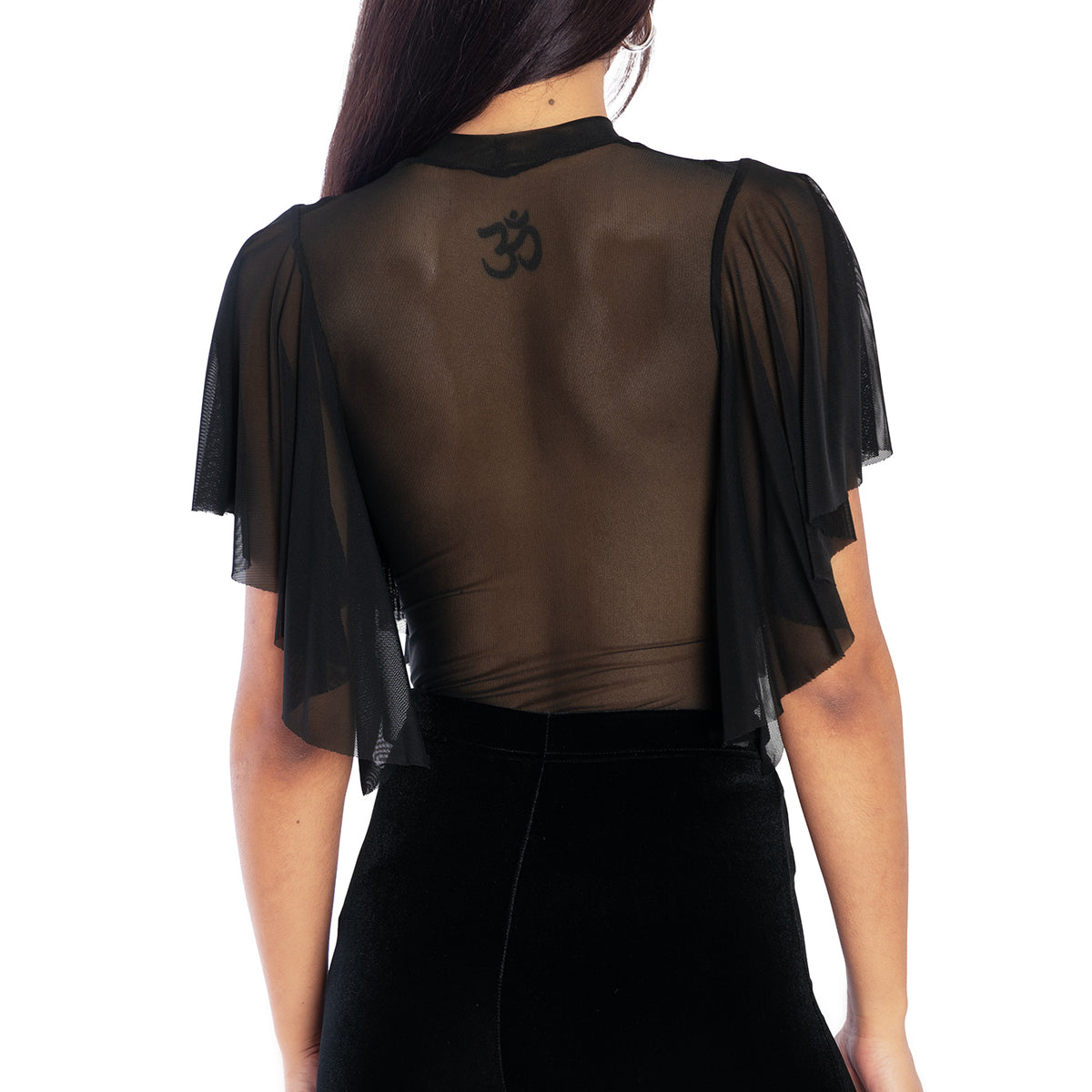 Sheer Frill Top - Limited – BlackMilk Clothing
