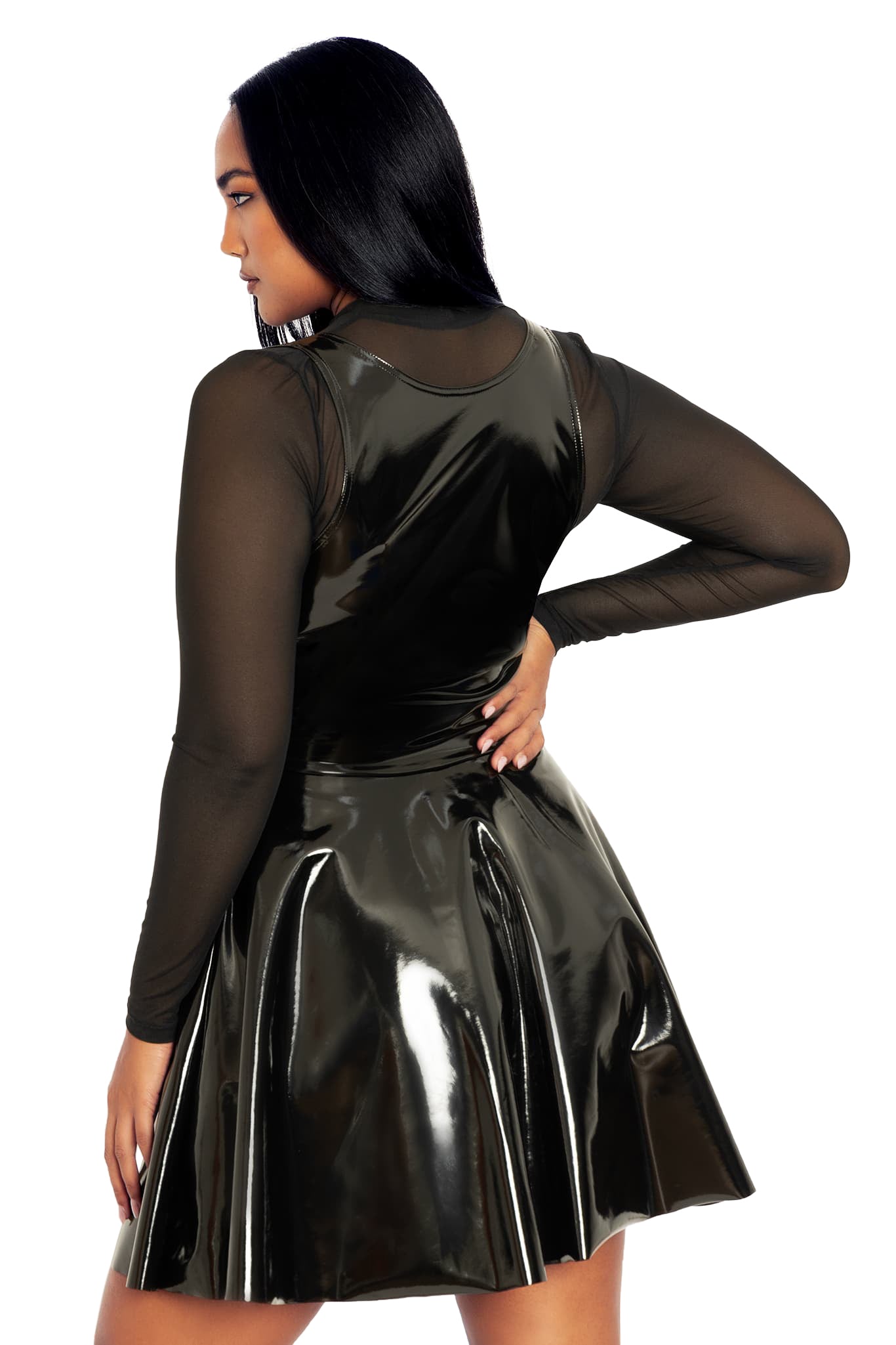 Show Us Ya Tops PVC Underbust Dress – BlackMilk Clothing