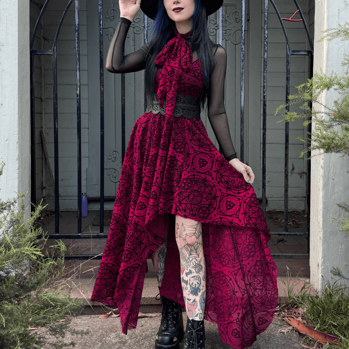 Spellcaster Dance Choreographer Dress - Limited – BlackMilk Clothing
