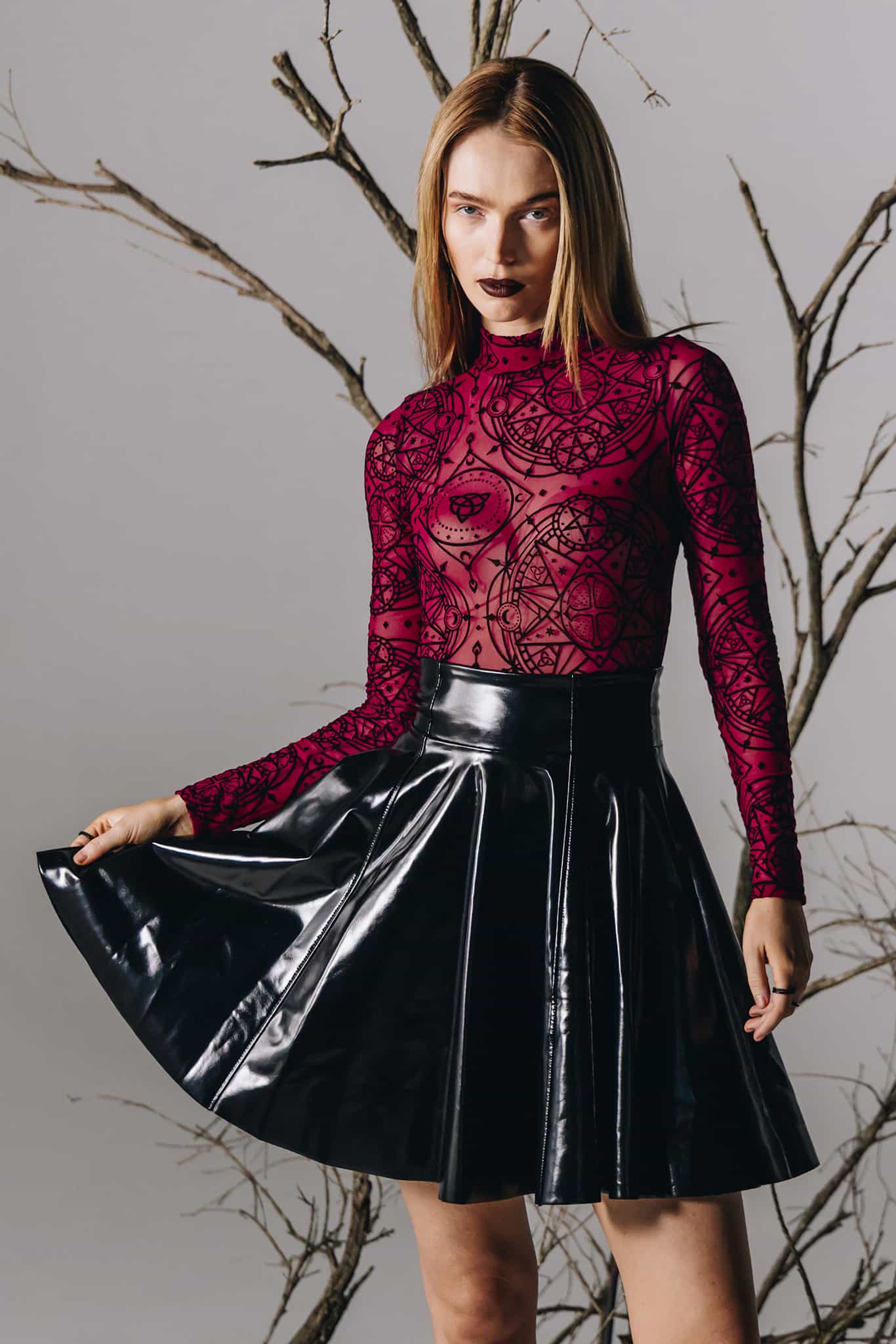Spellcaster Long Sleeve Bodysuit - Limited – BlackMilk Clothing