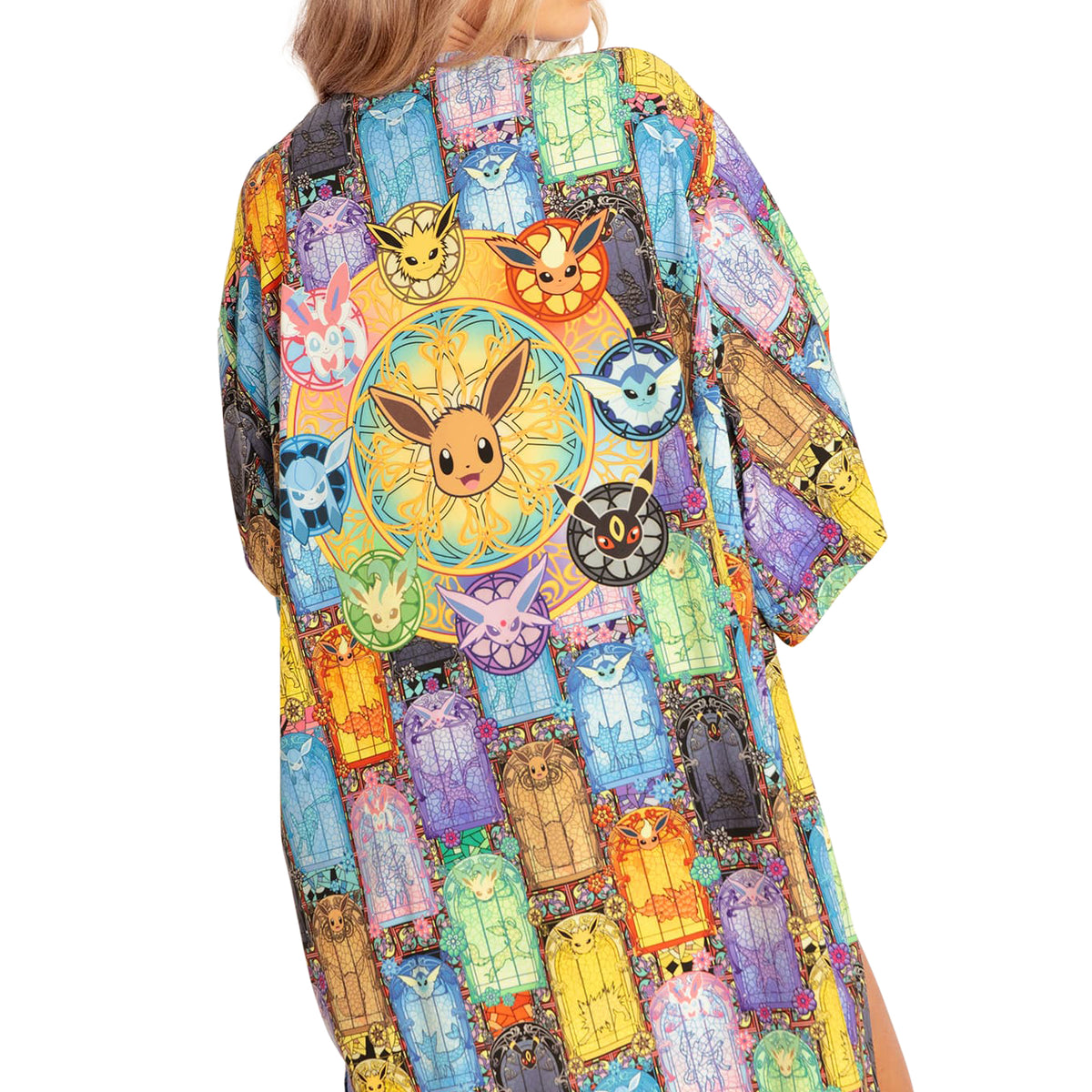 Stained Glass Eevee Robe - Limited – BlackMilk Clothing