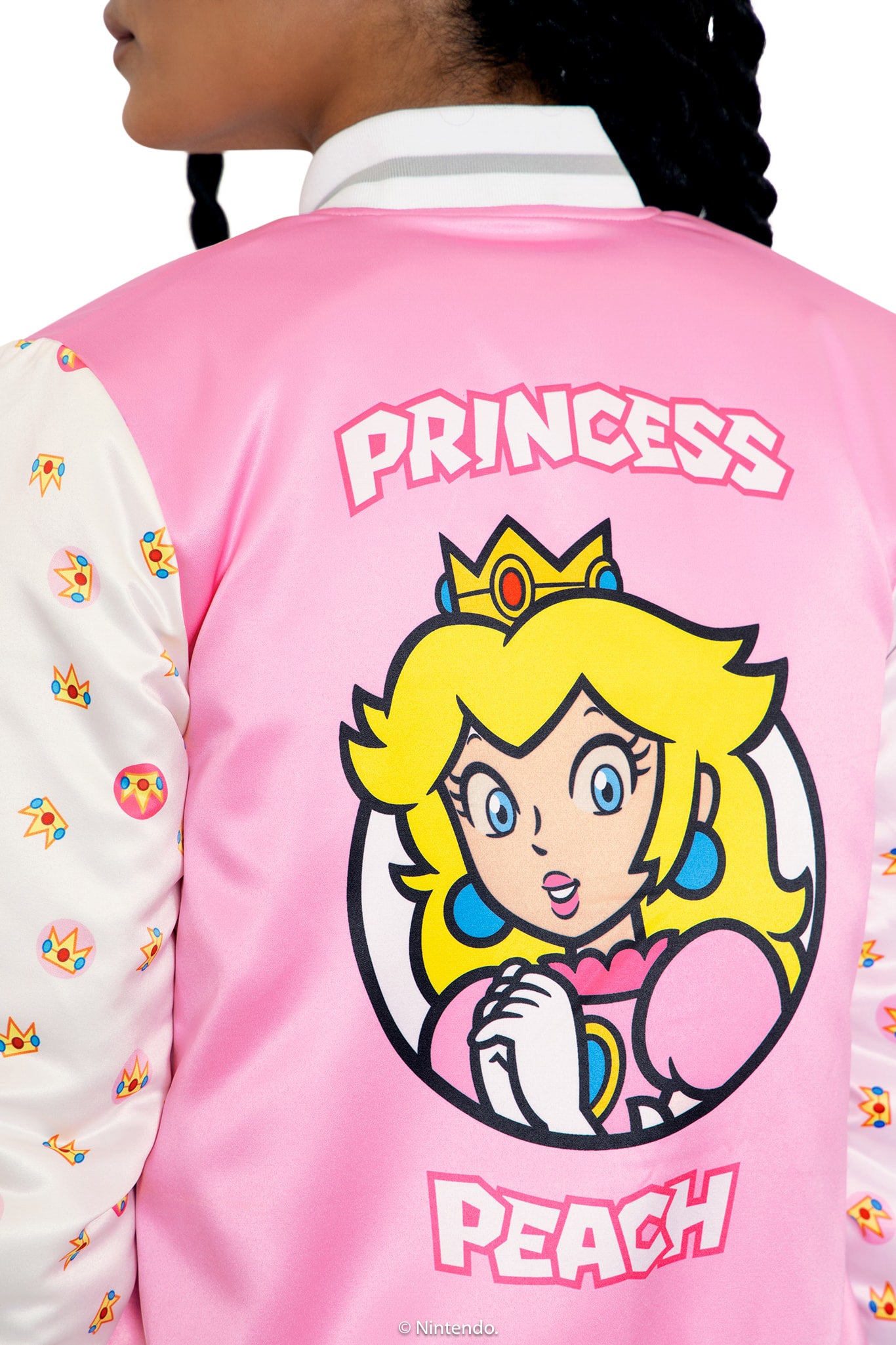 Princess Peach Shiny Bomber Jacket - Limited – BlackMilk Clothing