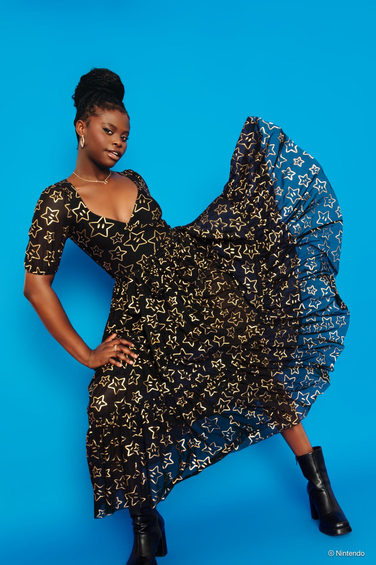 Super Stars Wrap Midaxi Dress - Limited – BlackMilk Clothing