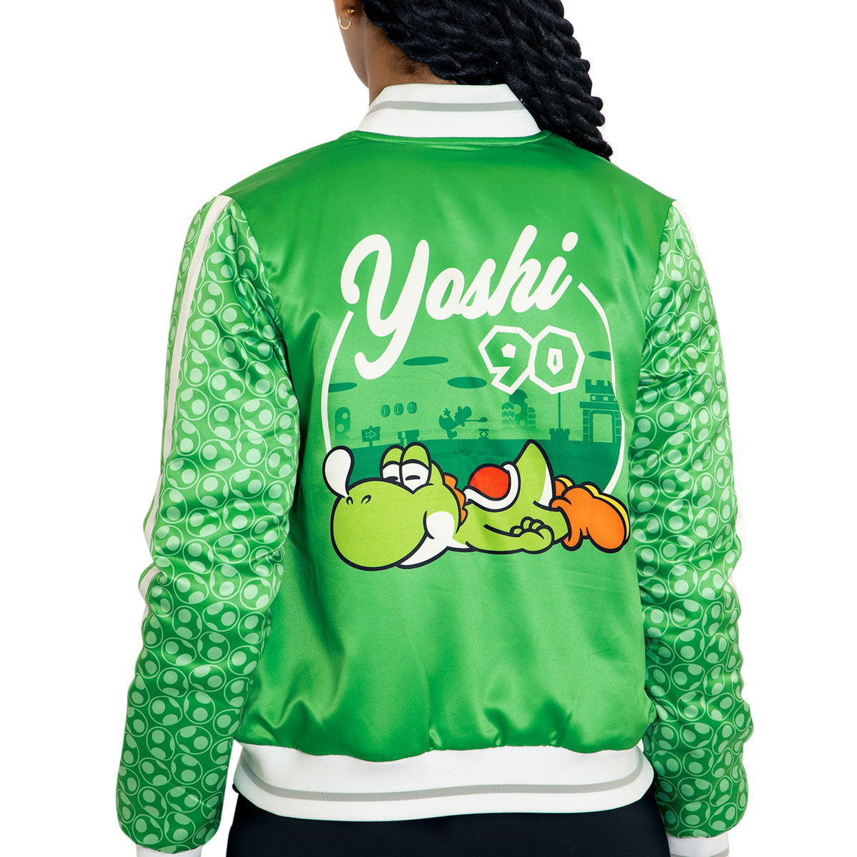Yoshi Shiny Bomber Jacket - Limited – BlackMilk Clothing