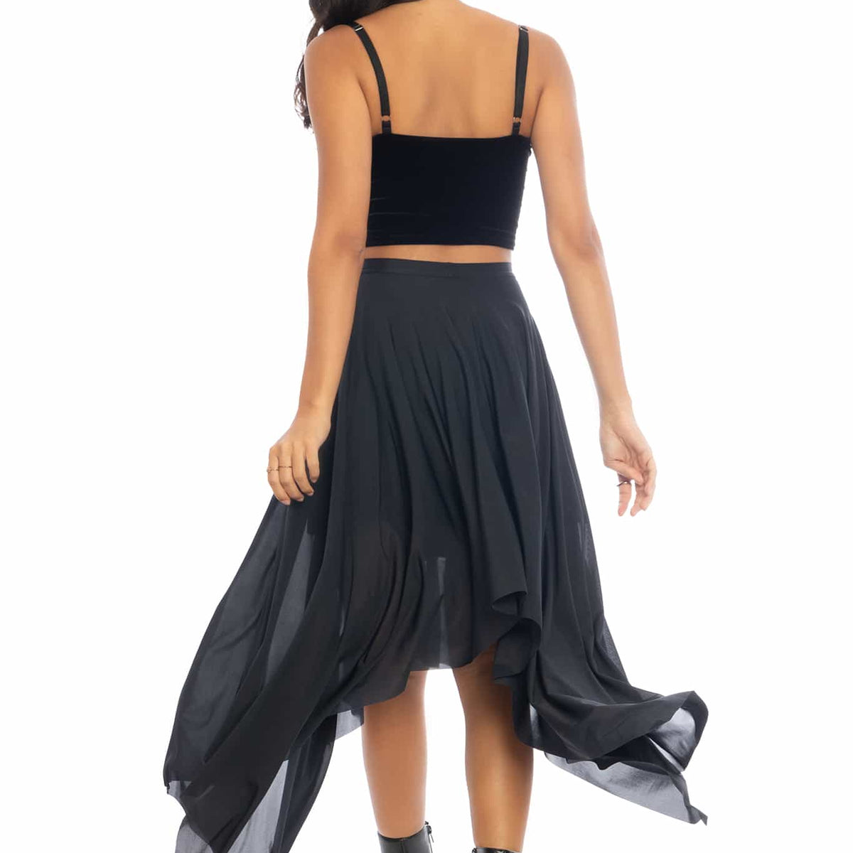 Super Sheer Handkerchief Skirt - Limited – BlackMilk Clothing