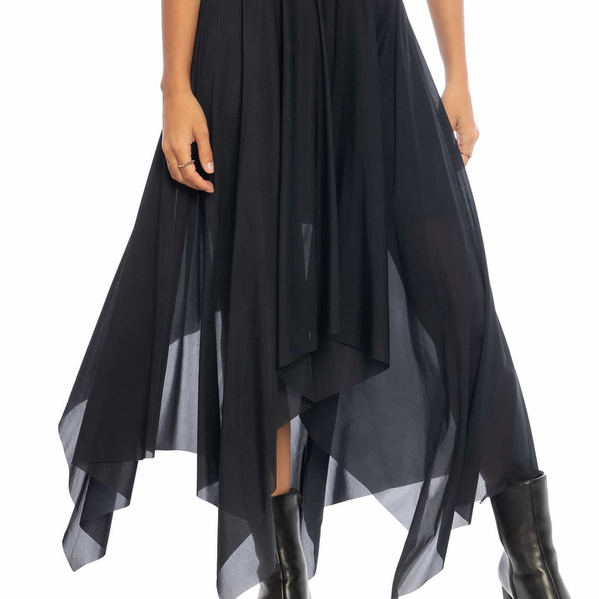 Super Sheer Handkerchief Skirt - Limited – BlackMilk Clothing