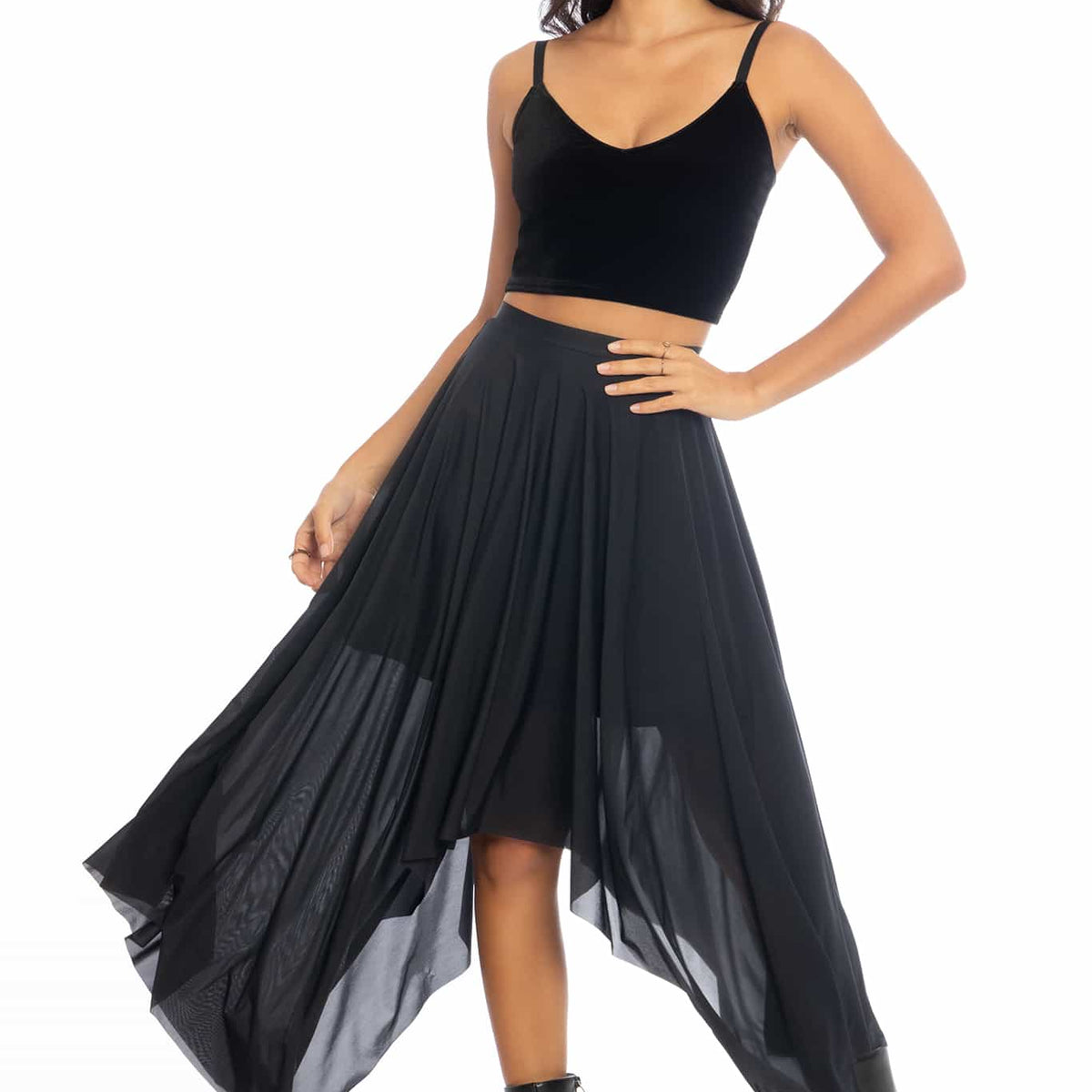 Super Sheer Handkerchief Skirt - Limited – BlackMilk Clothing