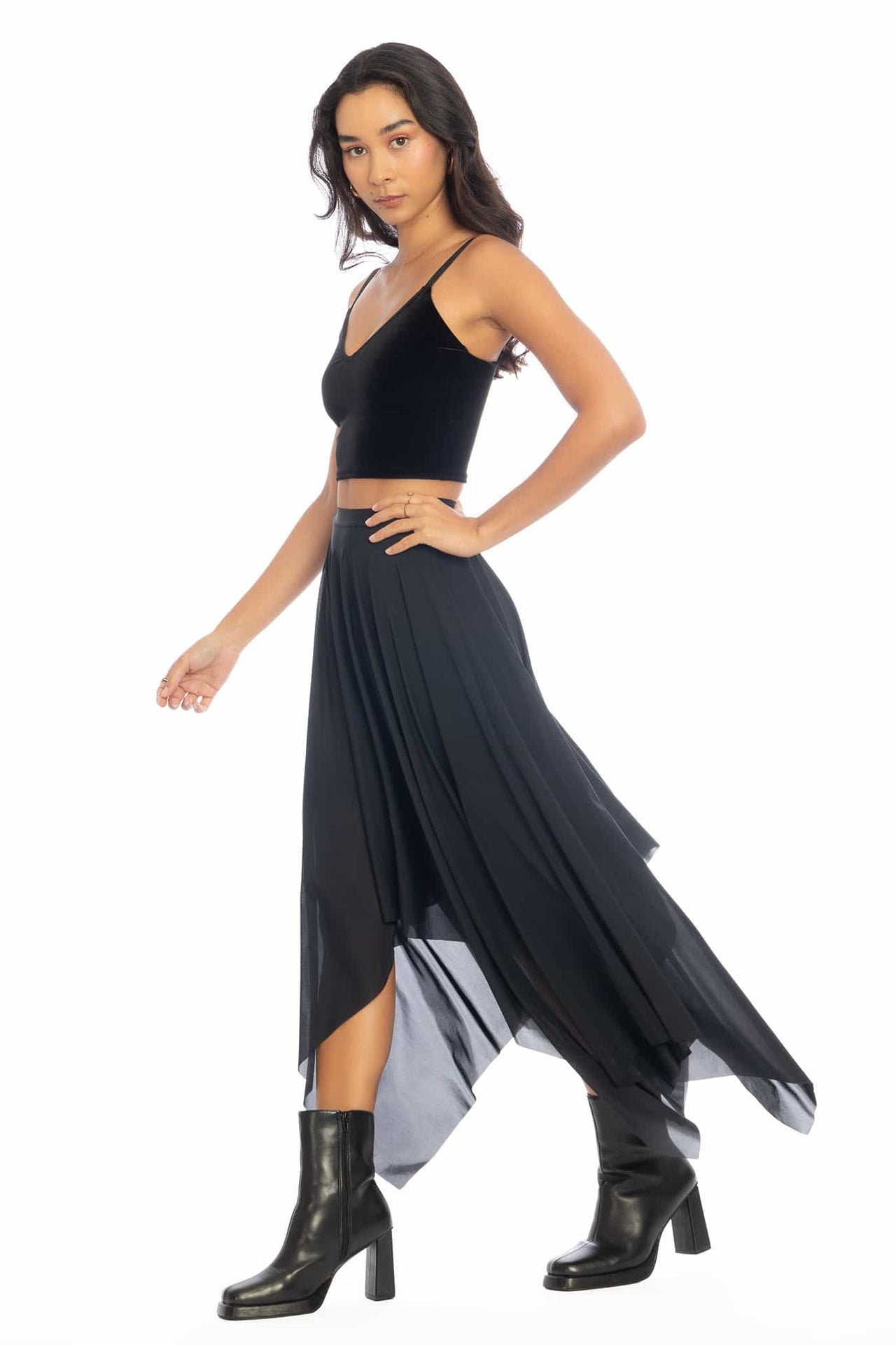 Super Sheer Handkerchief Skirt - Limited – BlackMilk Clothing