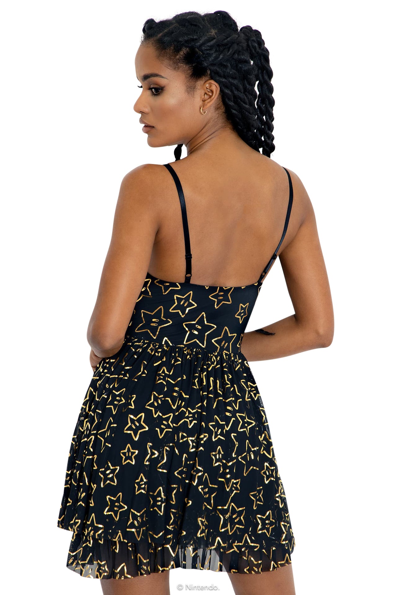 Super Stars Sheer Tier Dress - Limited – BlackMilk Clothing
