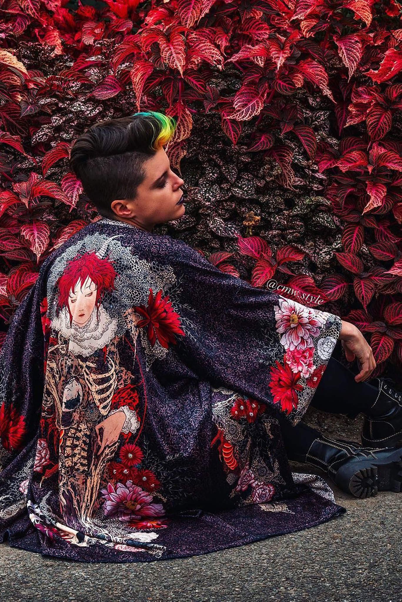 Spirit Of A Dragon Velvet Robe – BlackMilk Clothing
