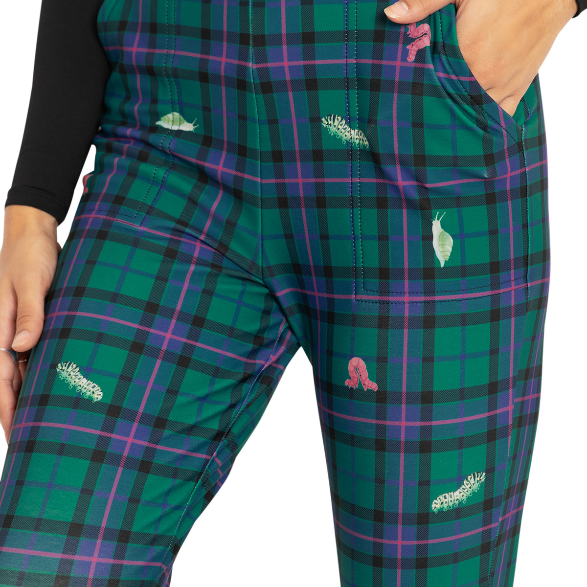 Tartan Forest Bugs Cuffed Pants - Limited – BlackMilk Clothing