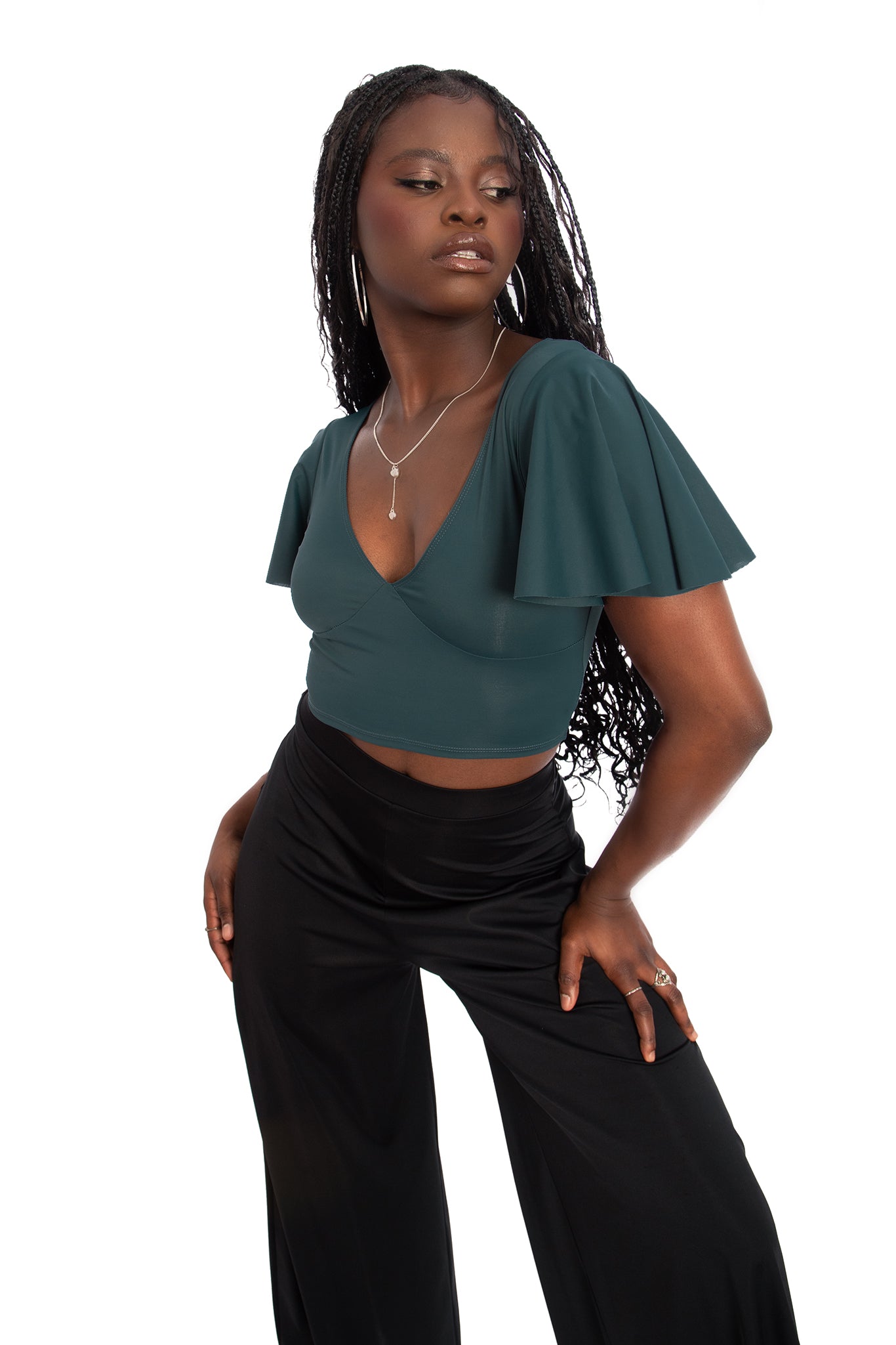 Sleek Teal Rio Marilyn Top - Limited – BlackMilk Clothing