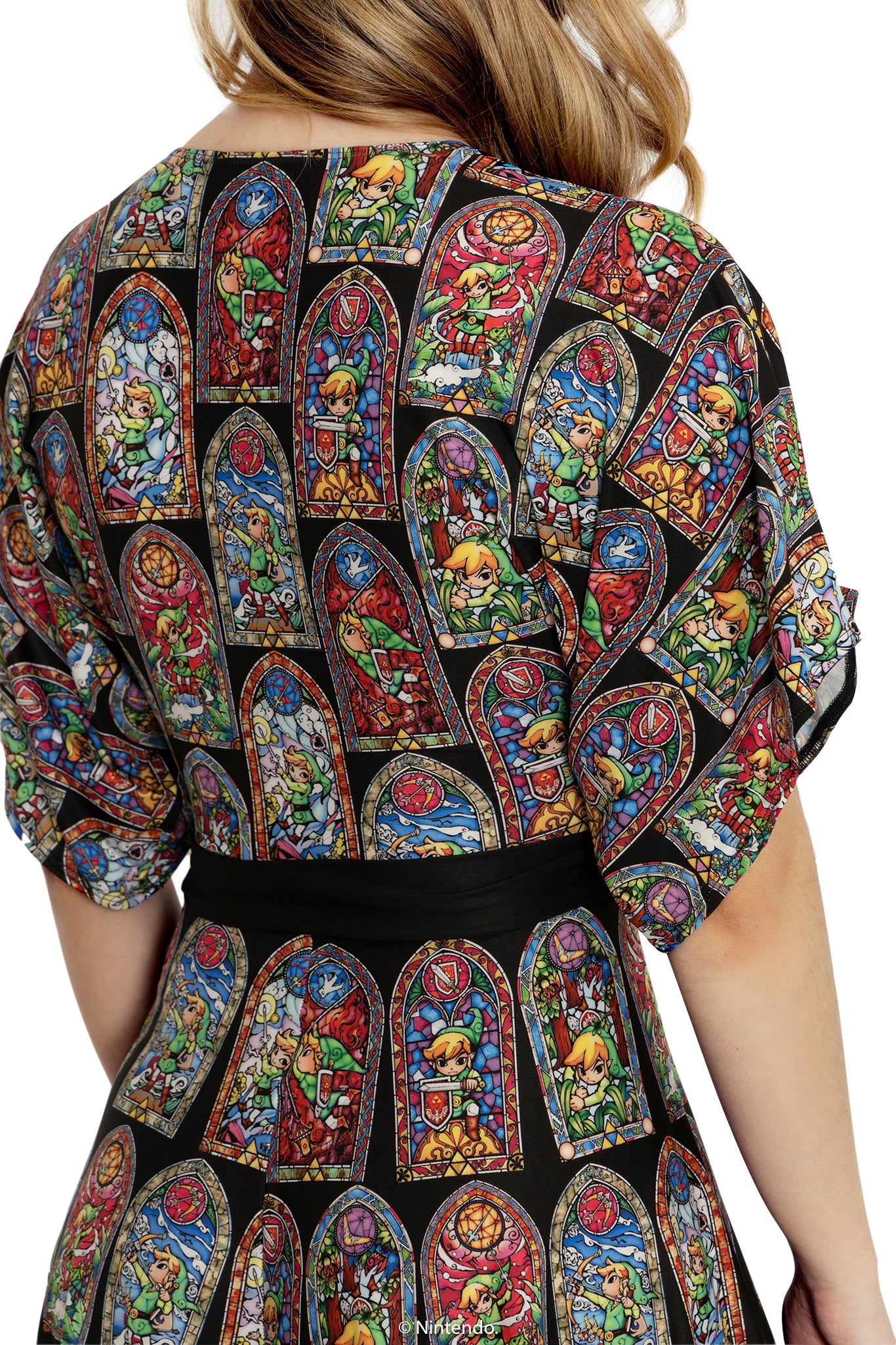 Stained Glass Link Slinky Playsuit – BlackMilk Clothing