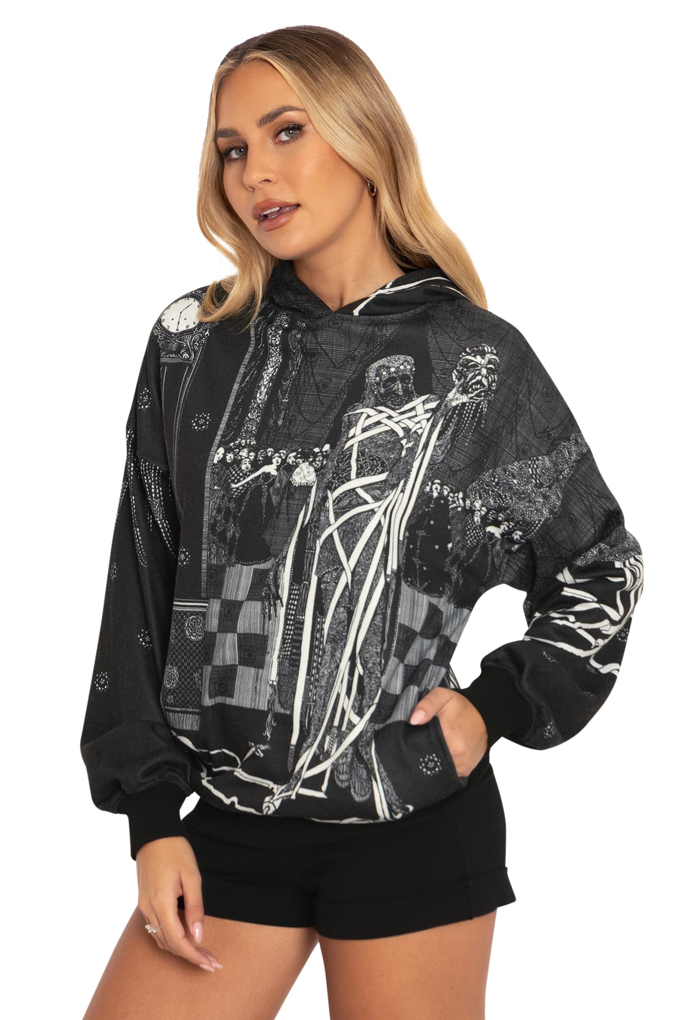 The Masque Of The Red Death Hoodie - Limited – BlackMilk Clothing