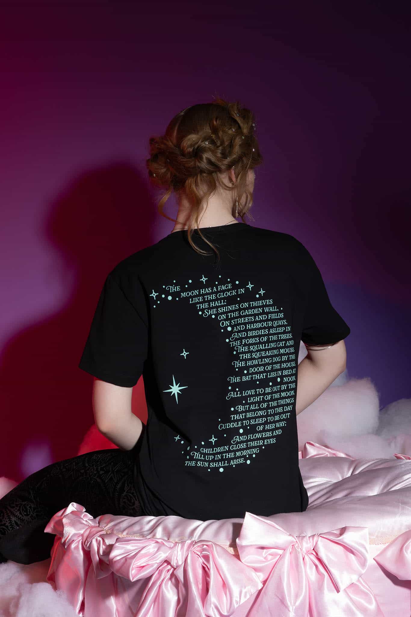 The Moon Poem Boyfriend Tee - Limited – BlackMilk Clothing