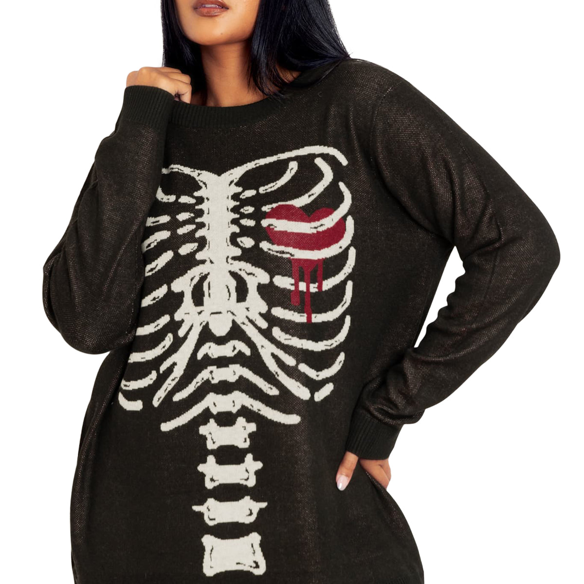 Under My Skin Crew Knit Sweater – BlackMilk Clothing