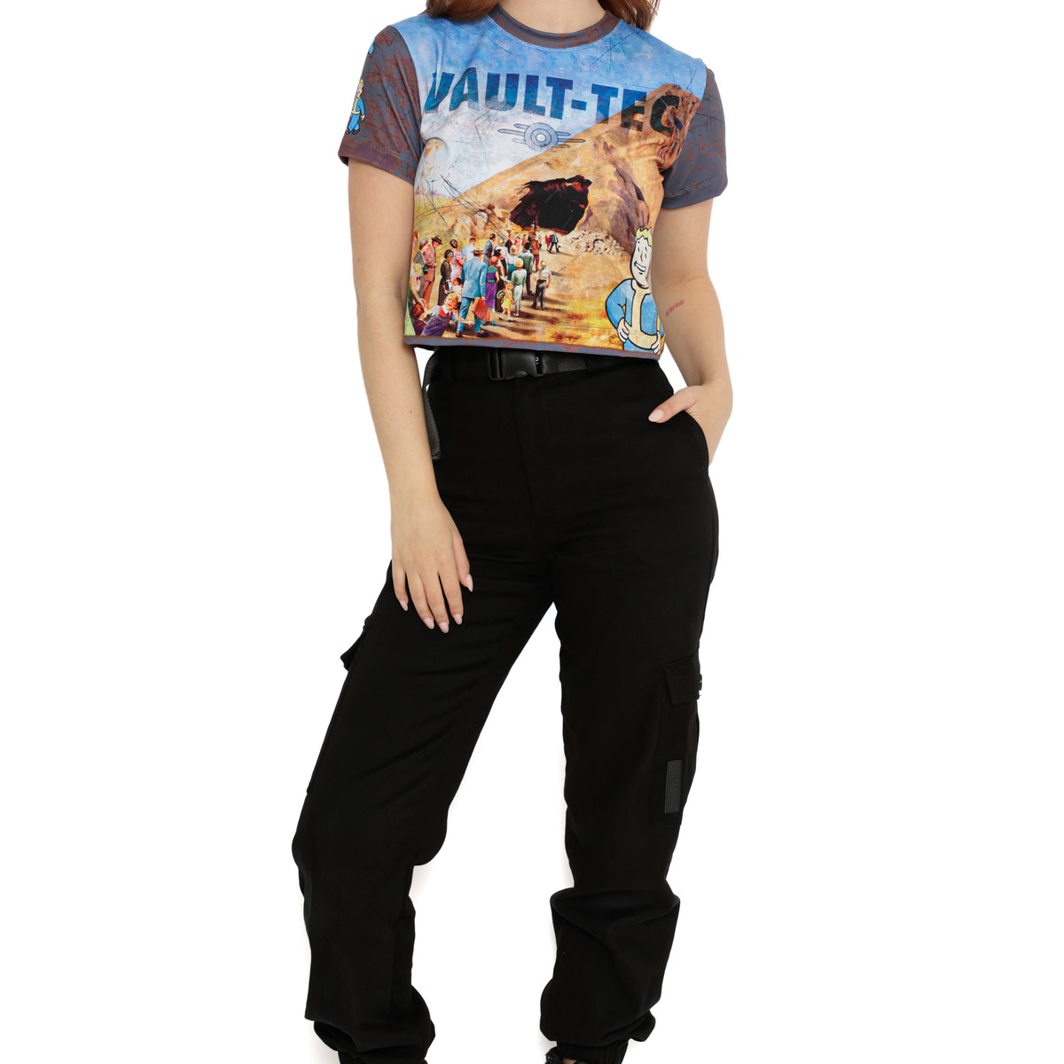 Vault-Tec Lunchbox Baby Tee – BlackMilk Clothing